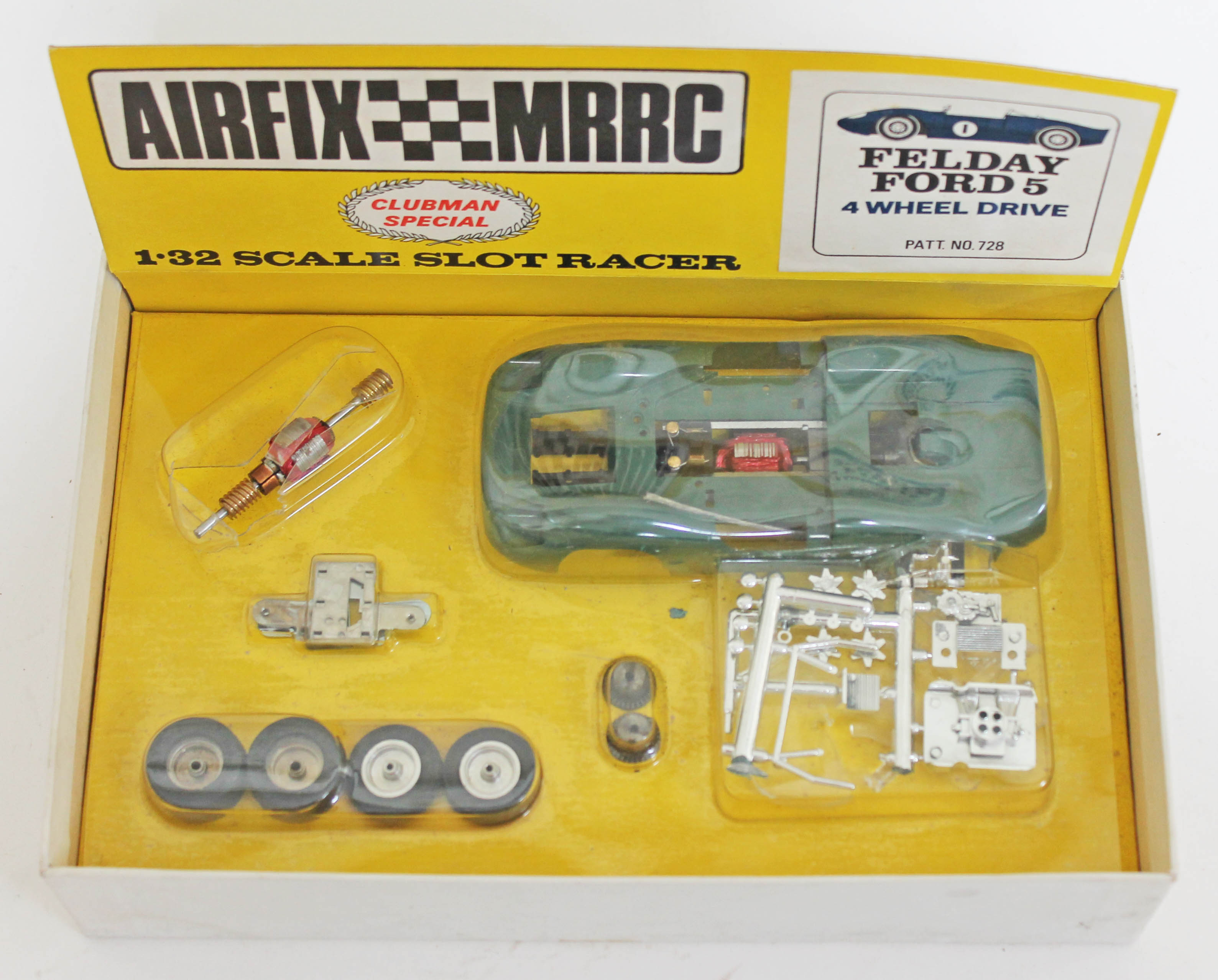 Airfix MRRC Clubman Special 1/32 Slot Racer Kit Felday Ford 5 4 Wheel ...
