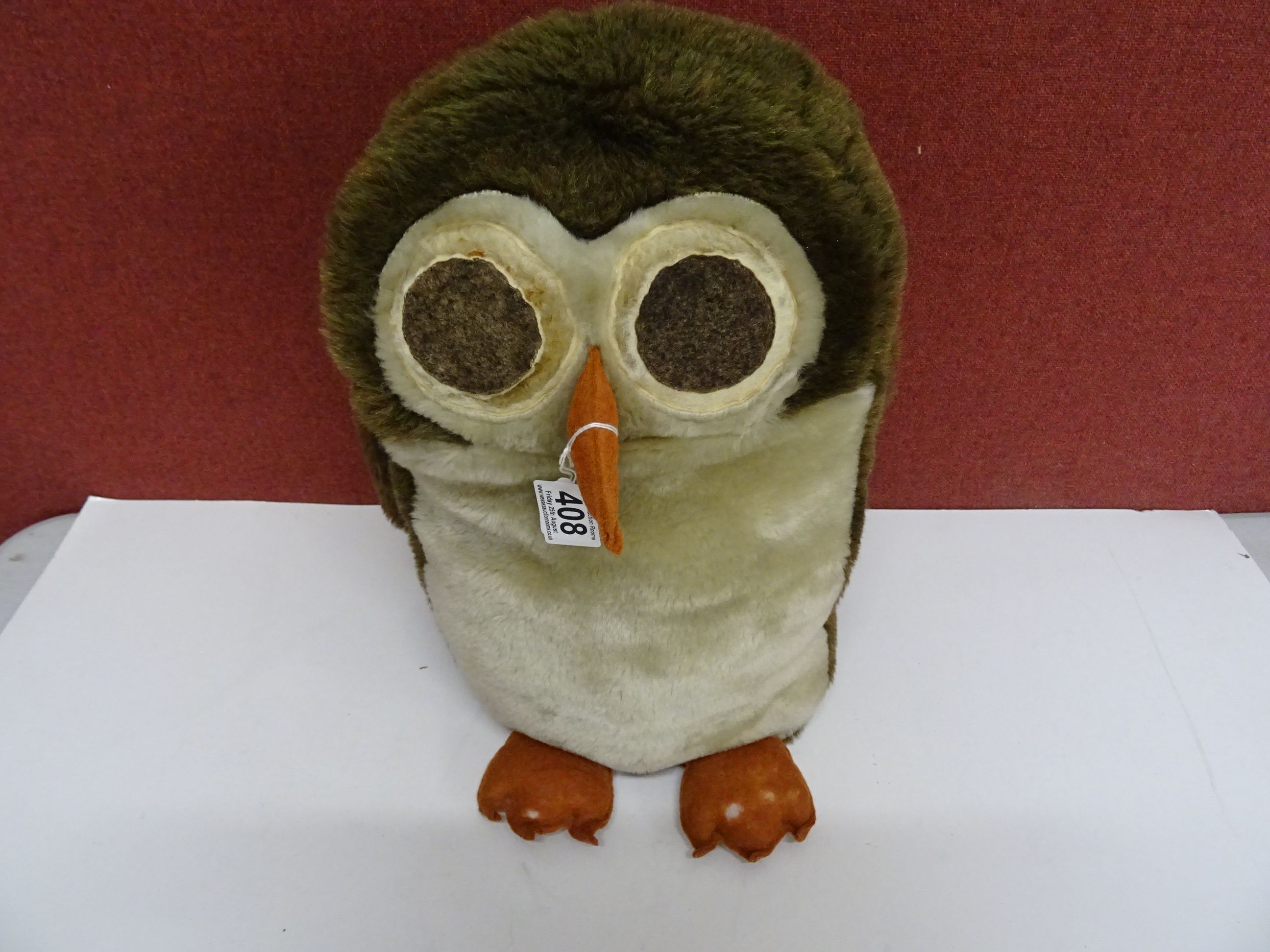 Alresford Crafts "Oliver Owl" soft toy made in the early 1970's and ...
