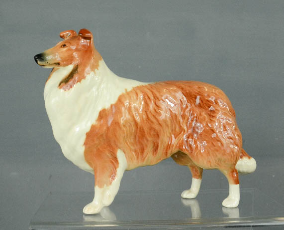 A Beswick Rough Collie dog.