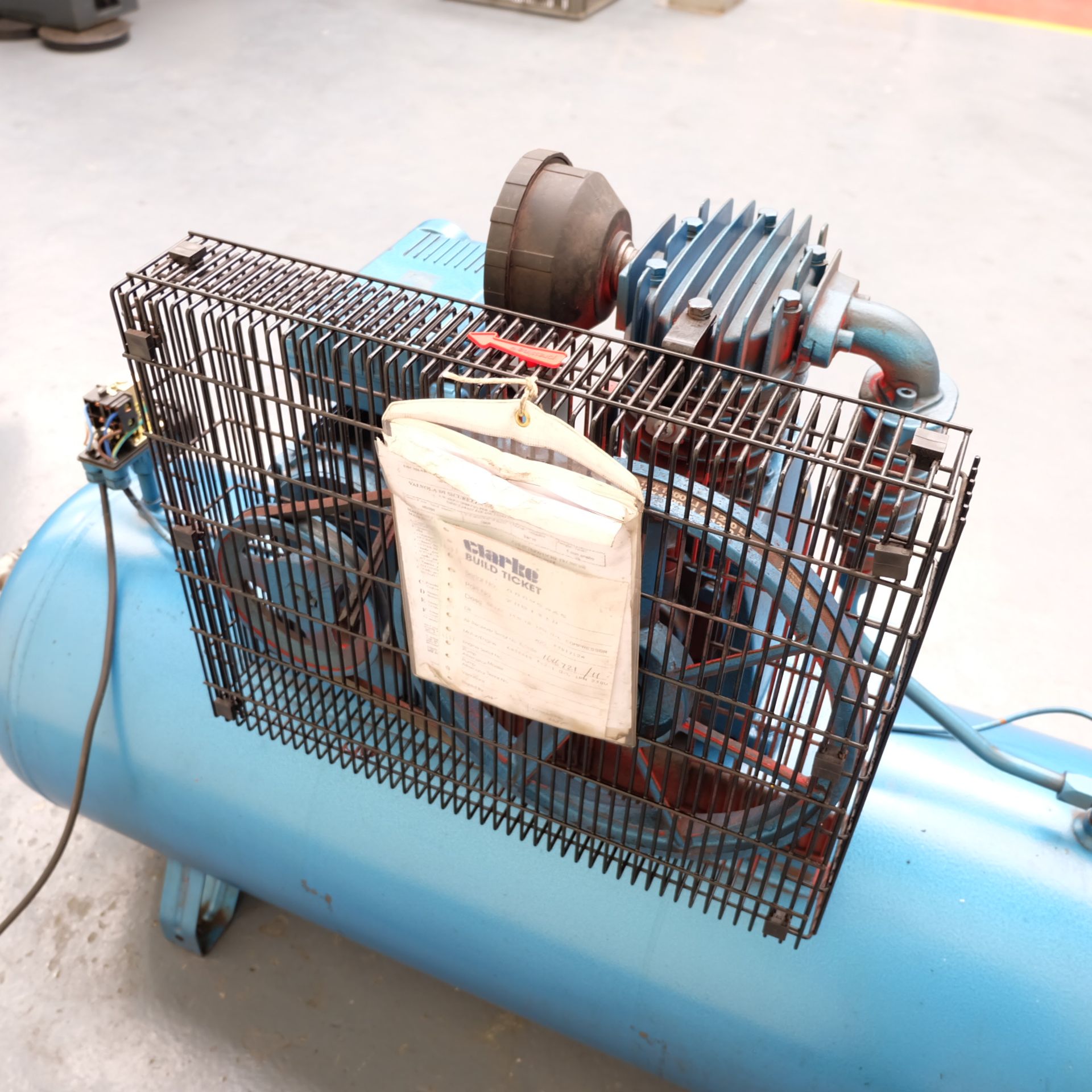 A CLARKE SE16C150 Receiver Mounted Compressor (2011); max. working ...