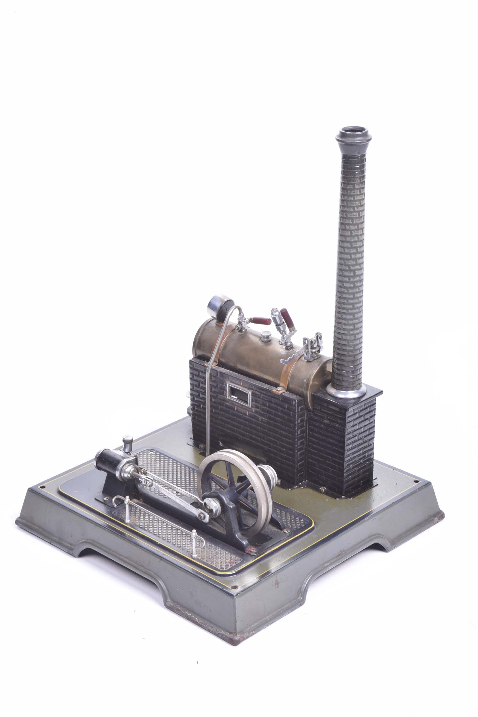 A good quality Marklin German stationary steam engineWith methylated ...