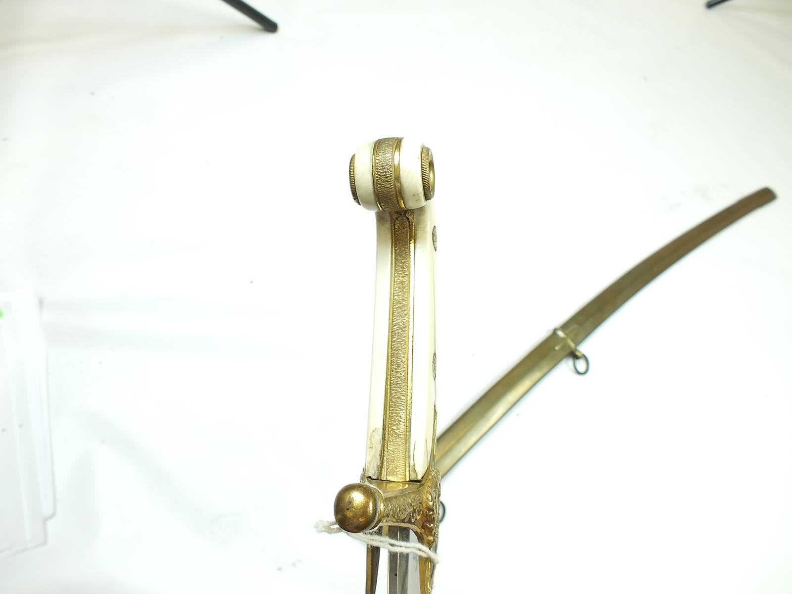 A VICTORIAN 1831 PATTERN GENERAL OFFICER'S SWORD, 81.5cm curved blade ...