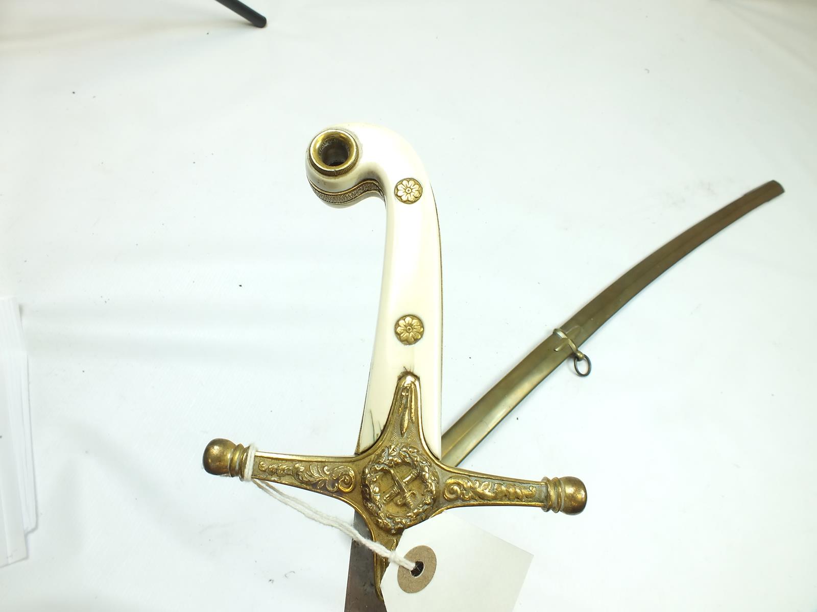 A VICTORIAN 1831 PATTERN GENERAL OFFICER'S SWORD, 81.5cm curved blade ...