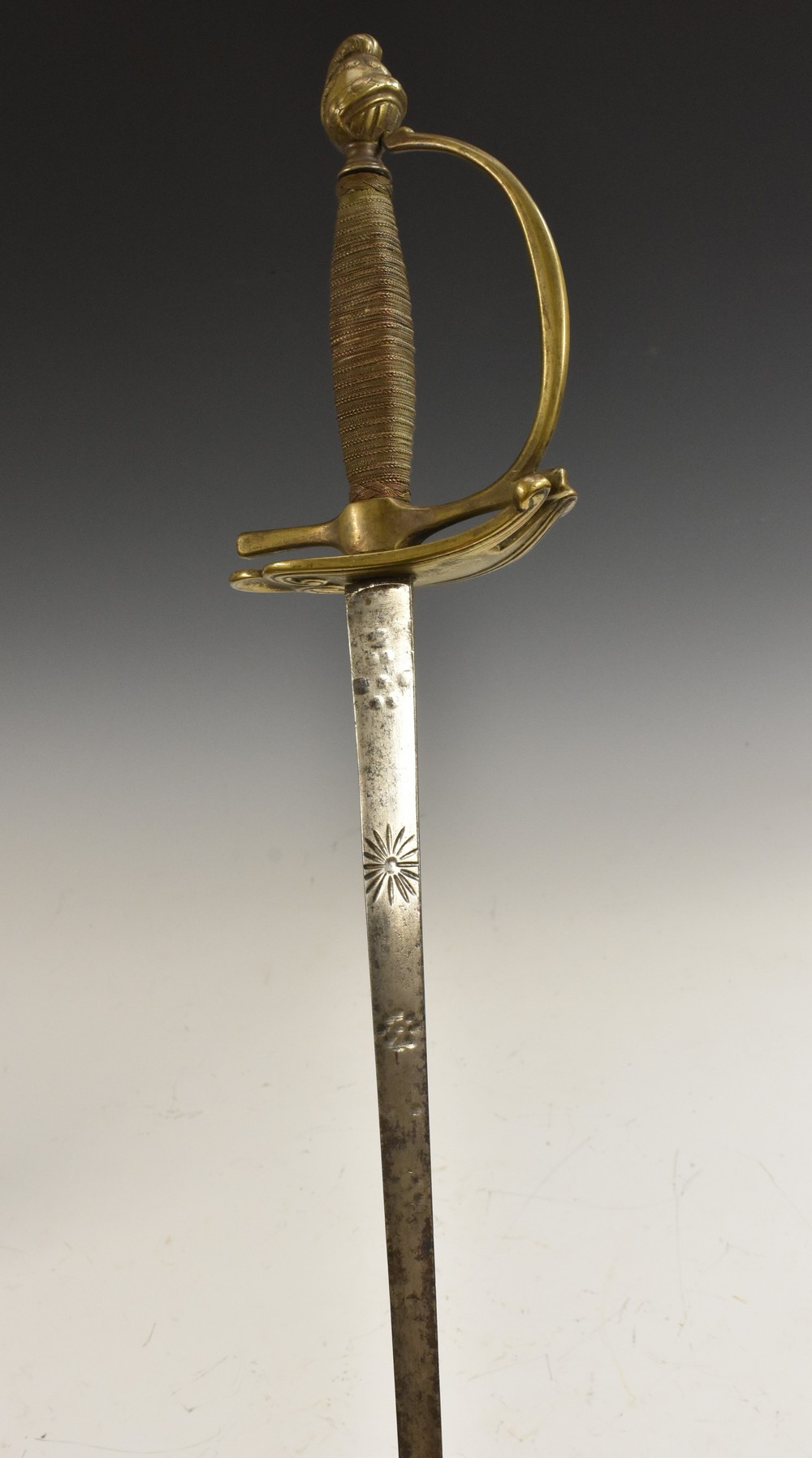 A French Napoleonic Infantry officer's sword, 1st Empire épée, 79.5cm ...