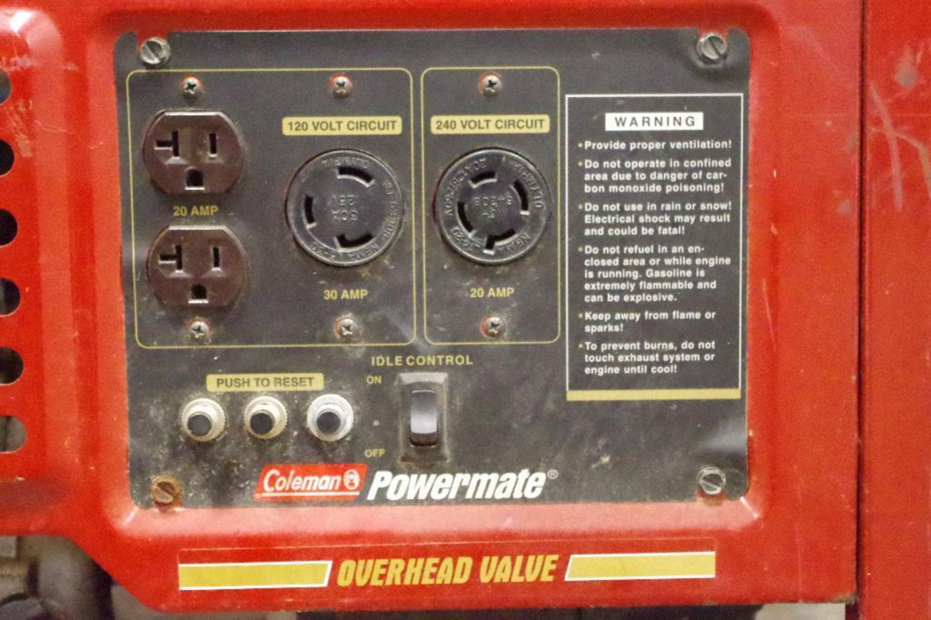 COLEMAN Powermate 5000-Watt Gasoline Powered Generator