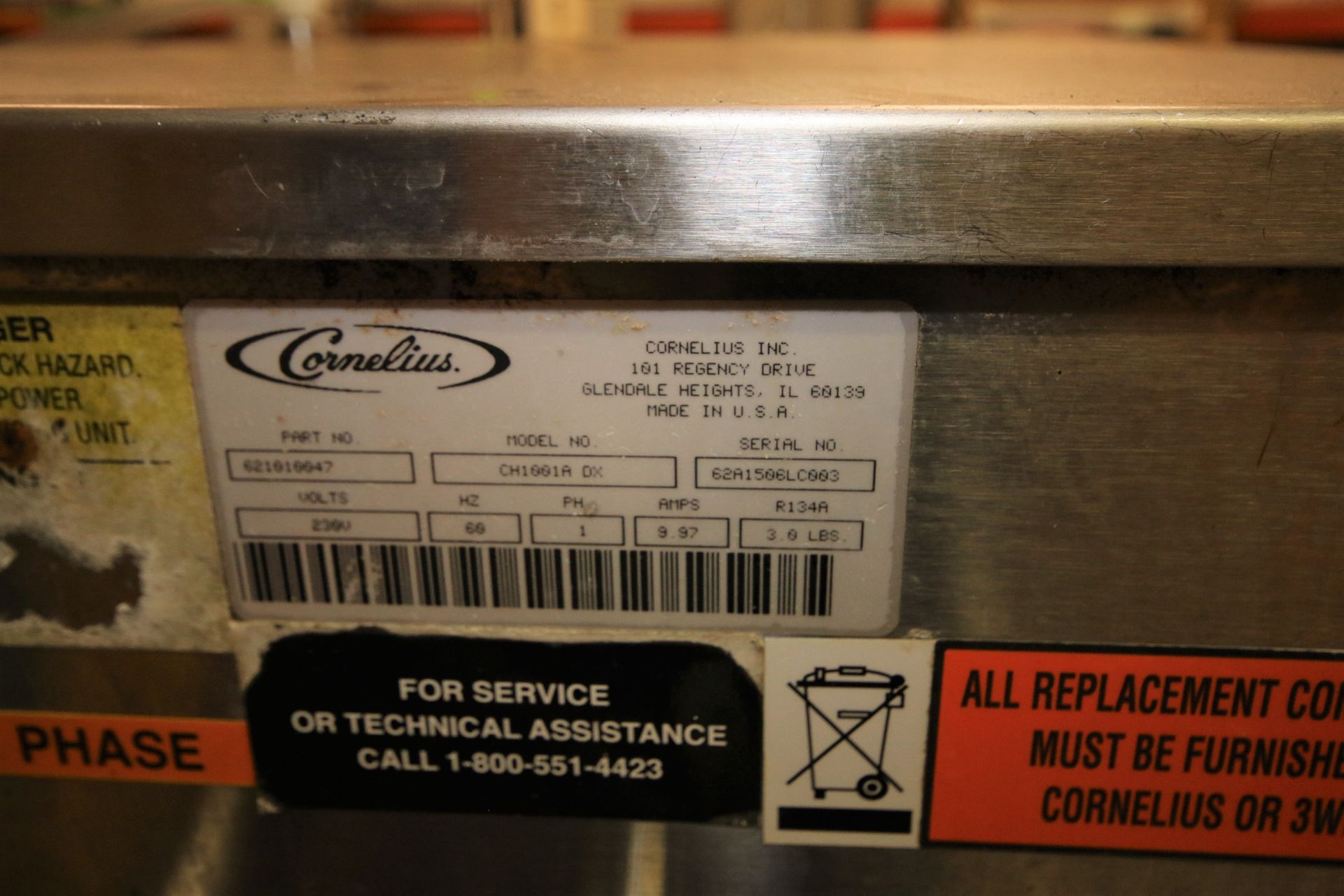 Cornelius / Remcor S/S Portable Recirculating Liquid Chiller, Model ...
