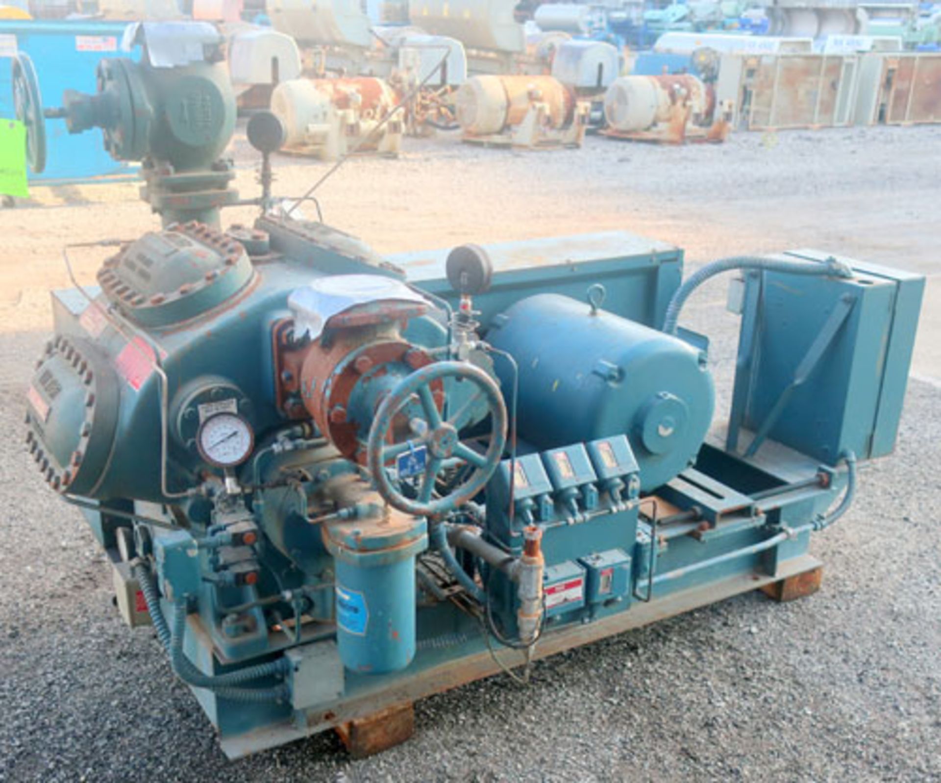 Vilter VMC 450XL 8-Cylinder Reciprocating Compressor. 3/60/230-460v ...