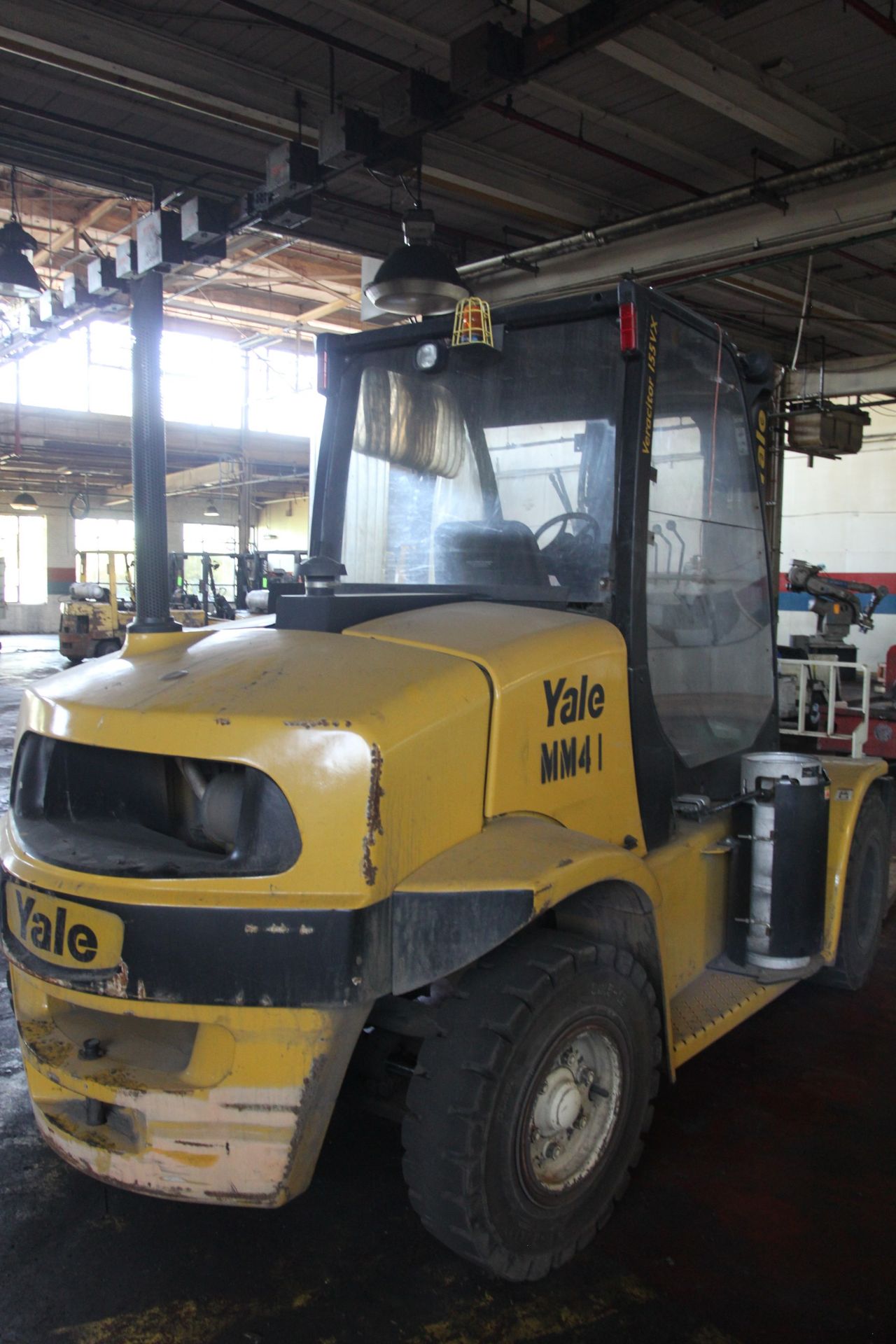 14,000 LB YALE Veracitor 155VX LP Fork Lift, s/n E878V01735L, 6’ Fork ...