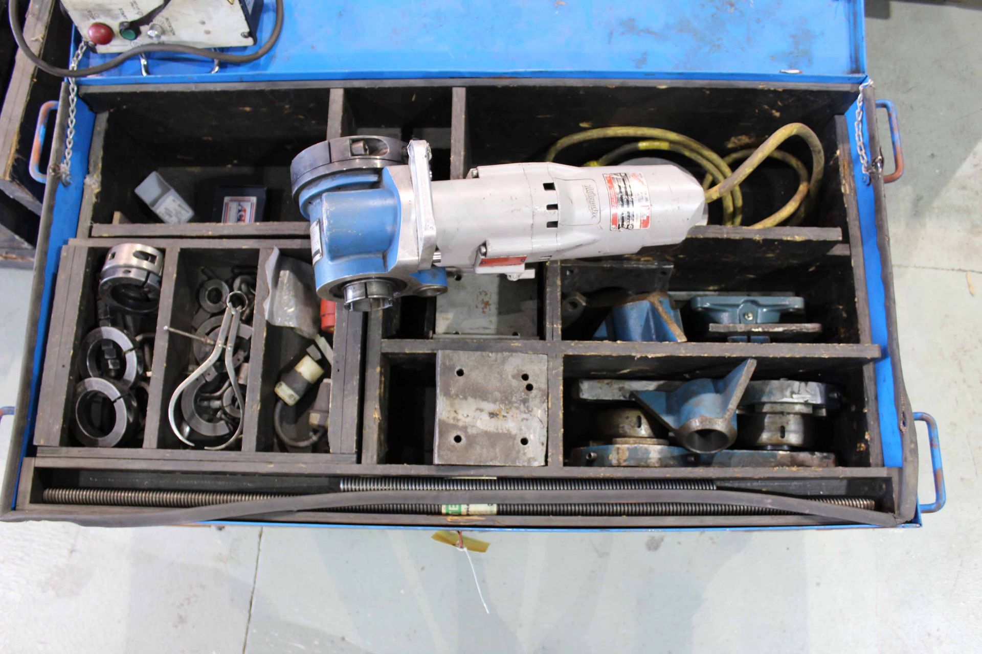 PORTABLE BORING MACHINE, CLIMAX MDL. BB5000, 1.5" - 24" boring dia., 36 ...