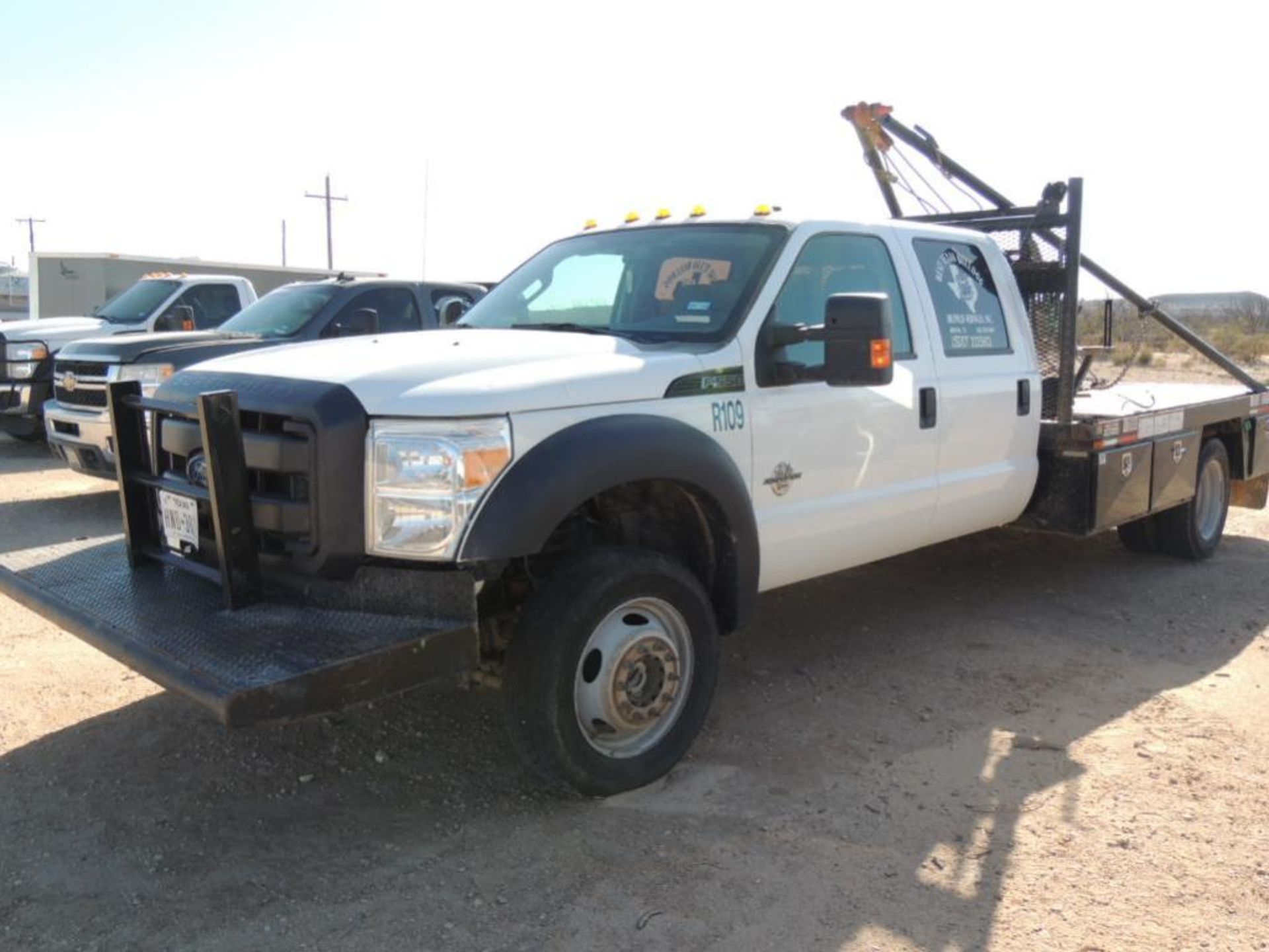 2015 Ford F-550 Crew Cab Roustabout Truck, 6.7 Power, Auto Trans, 4X4 ...