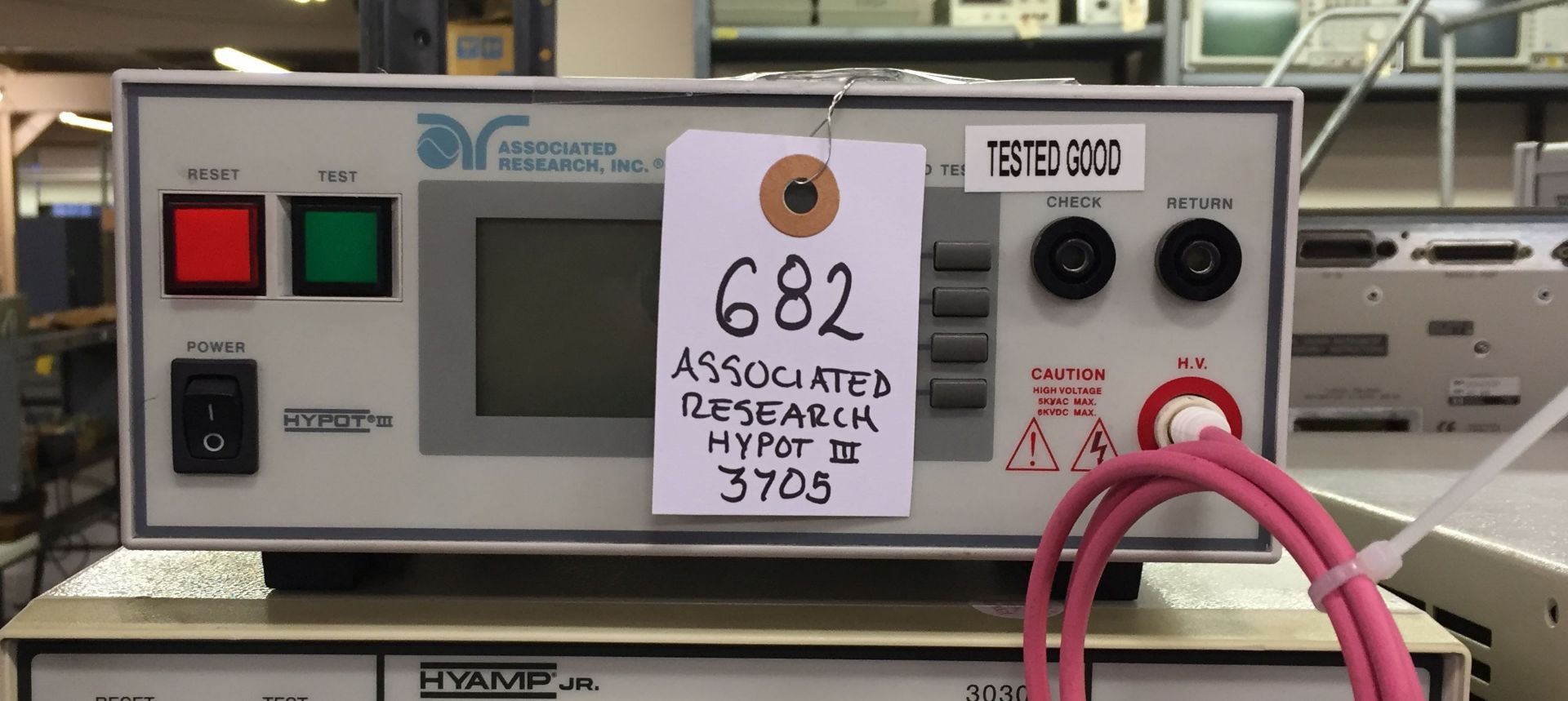 Associated Research 3705 Hypot III Dielectric Withstand Tester