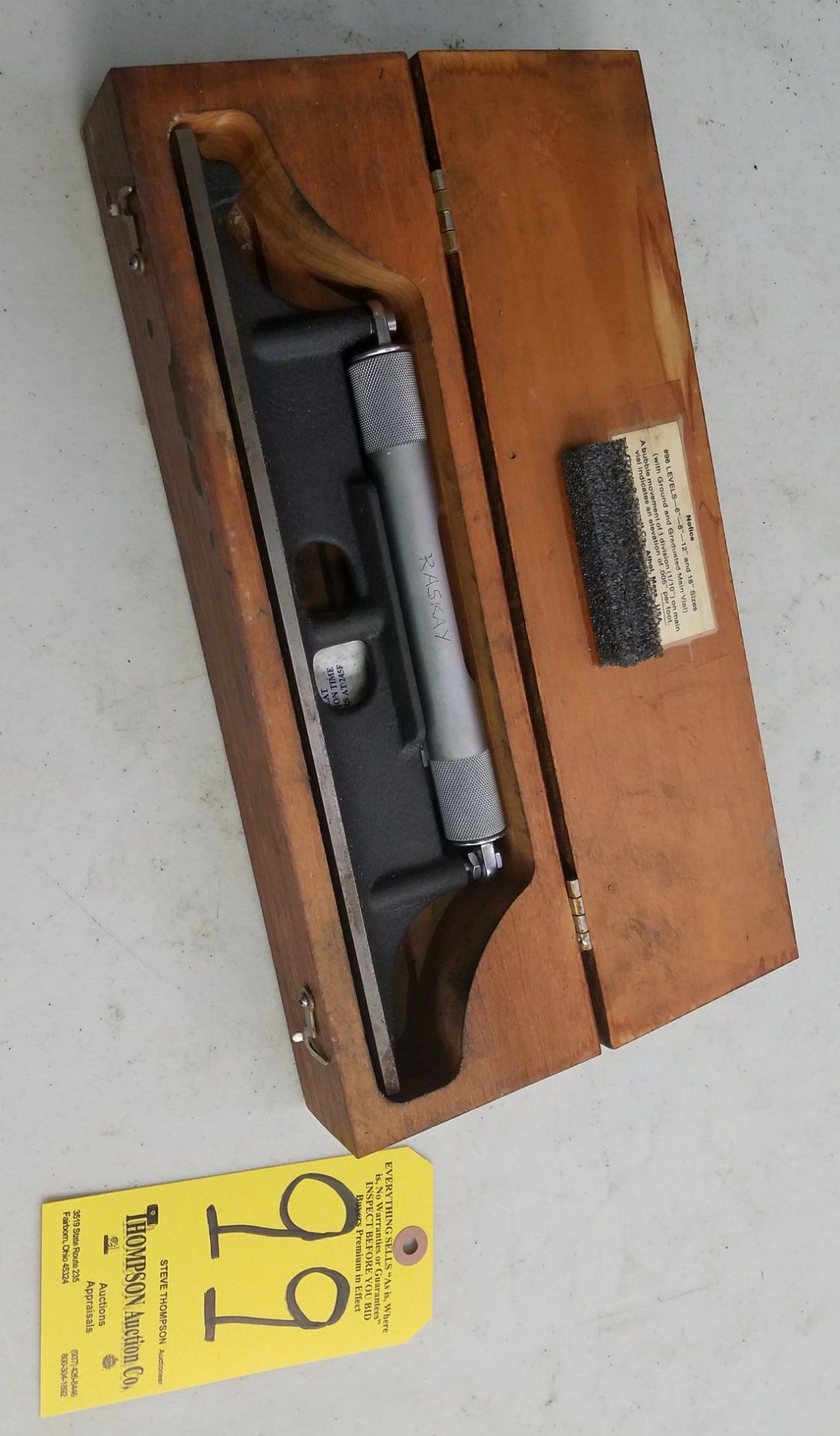 Starrett Precision Level