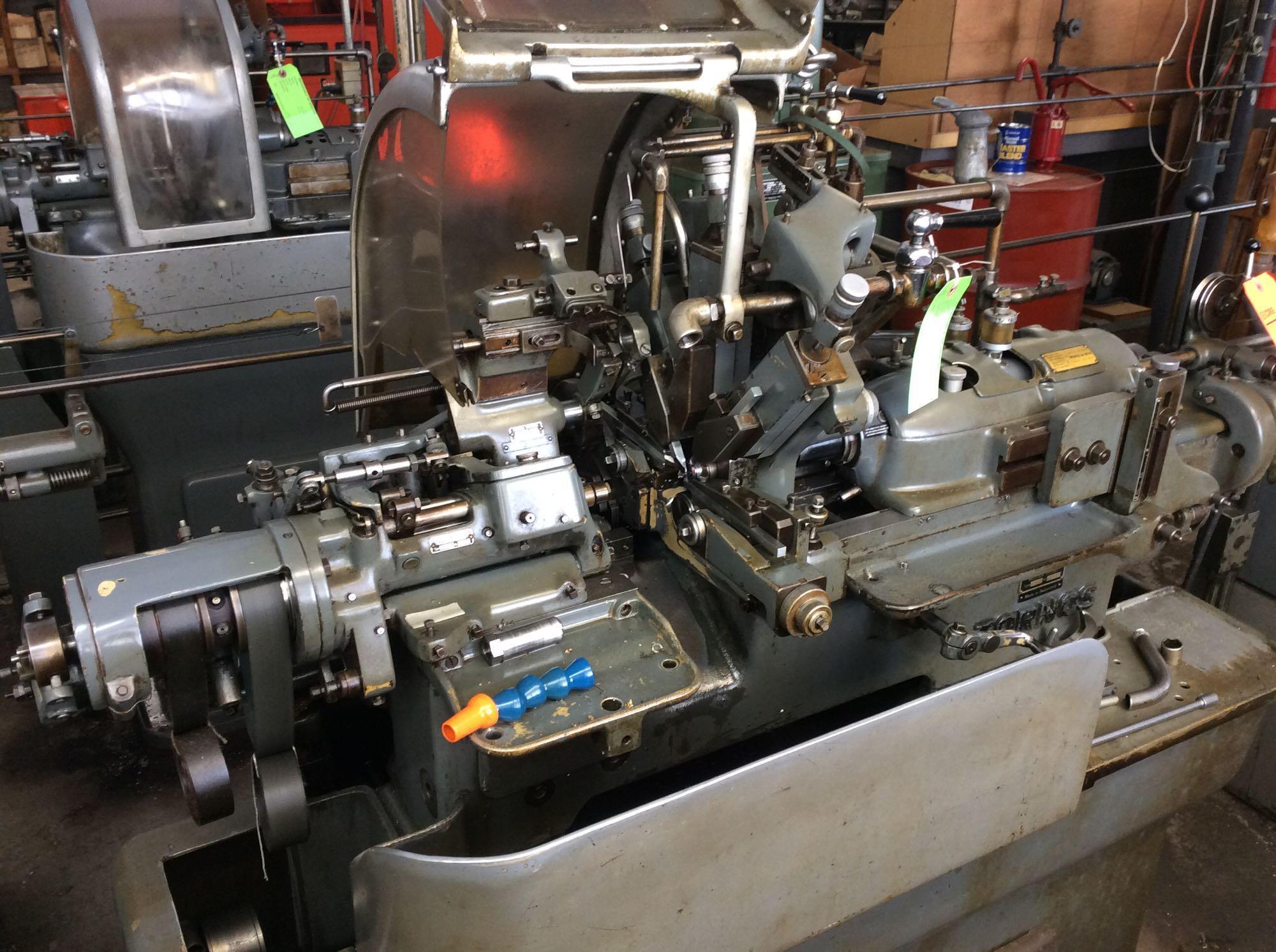 Tornos Moutier Suisse automatic screw machine, mn R125, sn 66932 ...