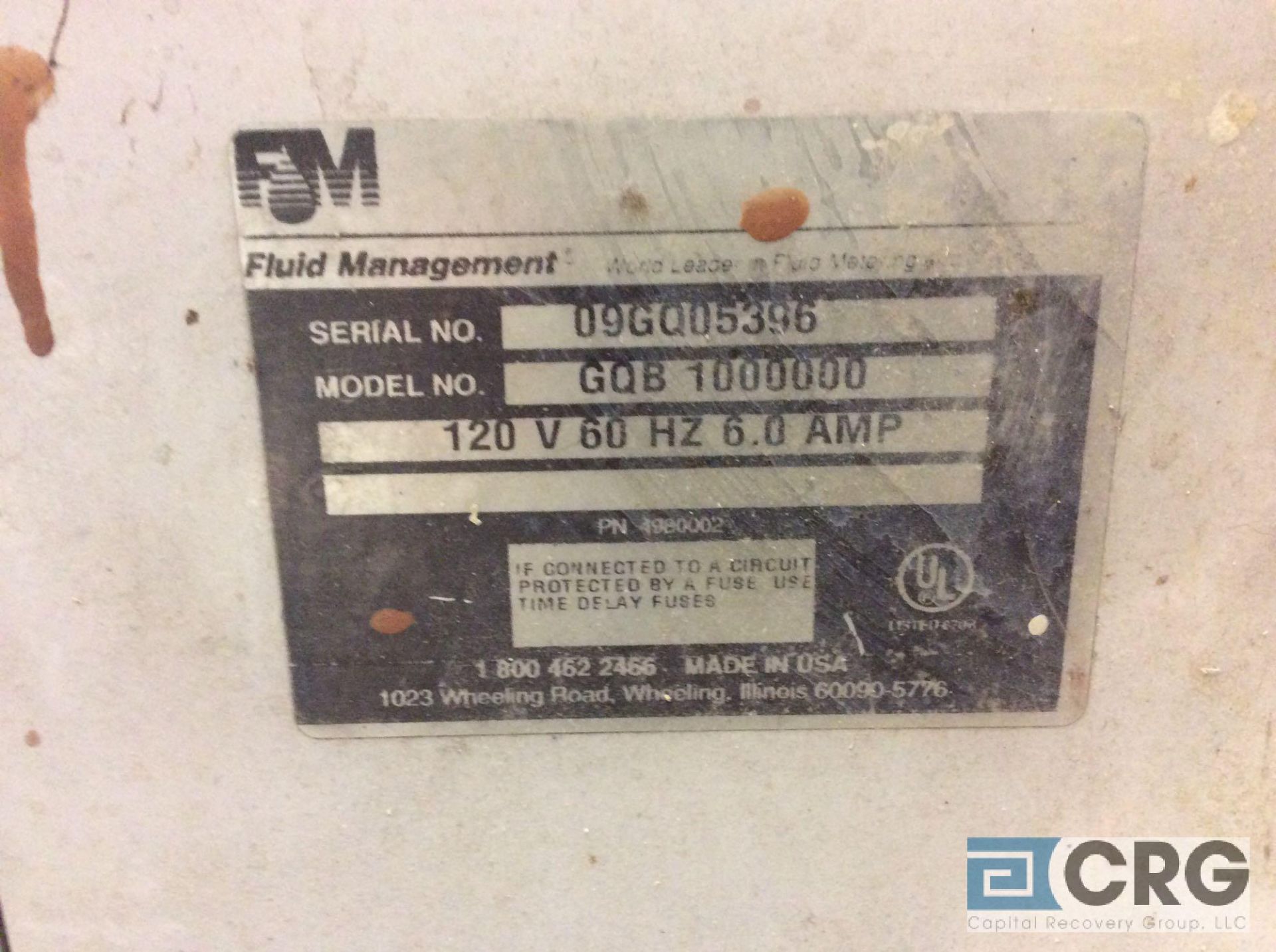 FM fluid management Harbil GQB paint shaker, m/n GQB10000000