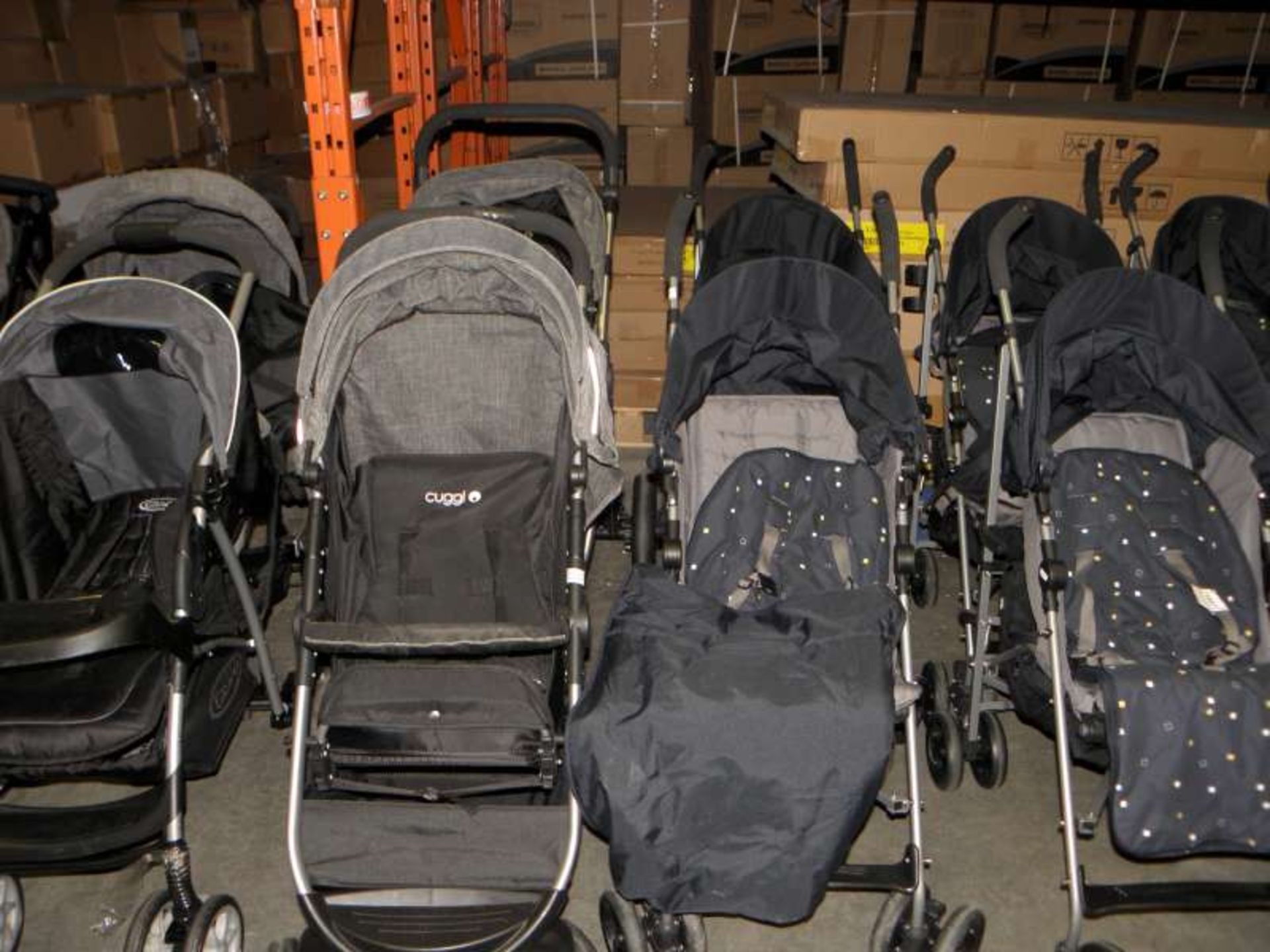 8 X BABY PUSHCHAIRS IE CUGGI, MAMAS AND PAPAS