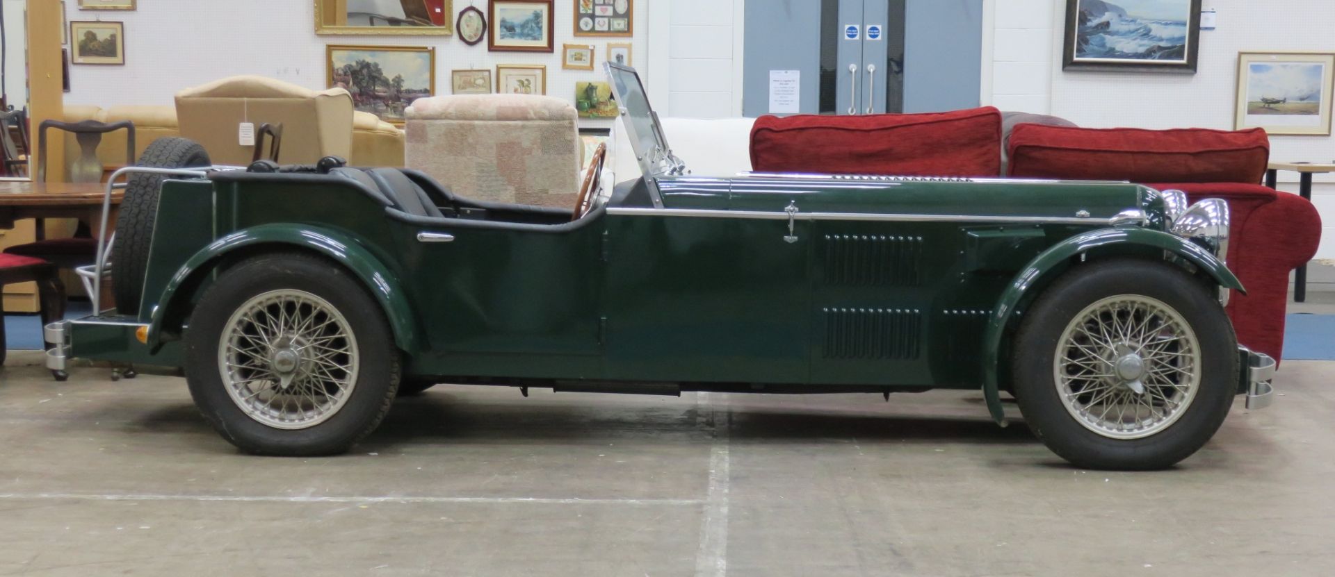A Burlington Arrow Kit Car using a Triumph GT6 Mk1 running gear which ...
