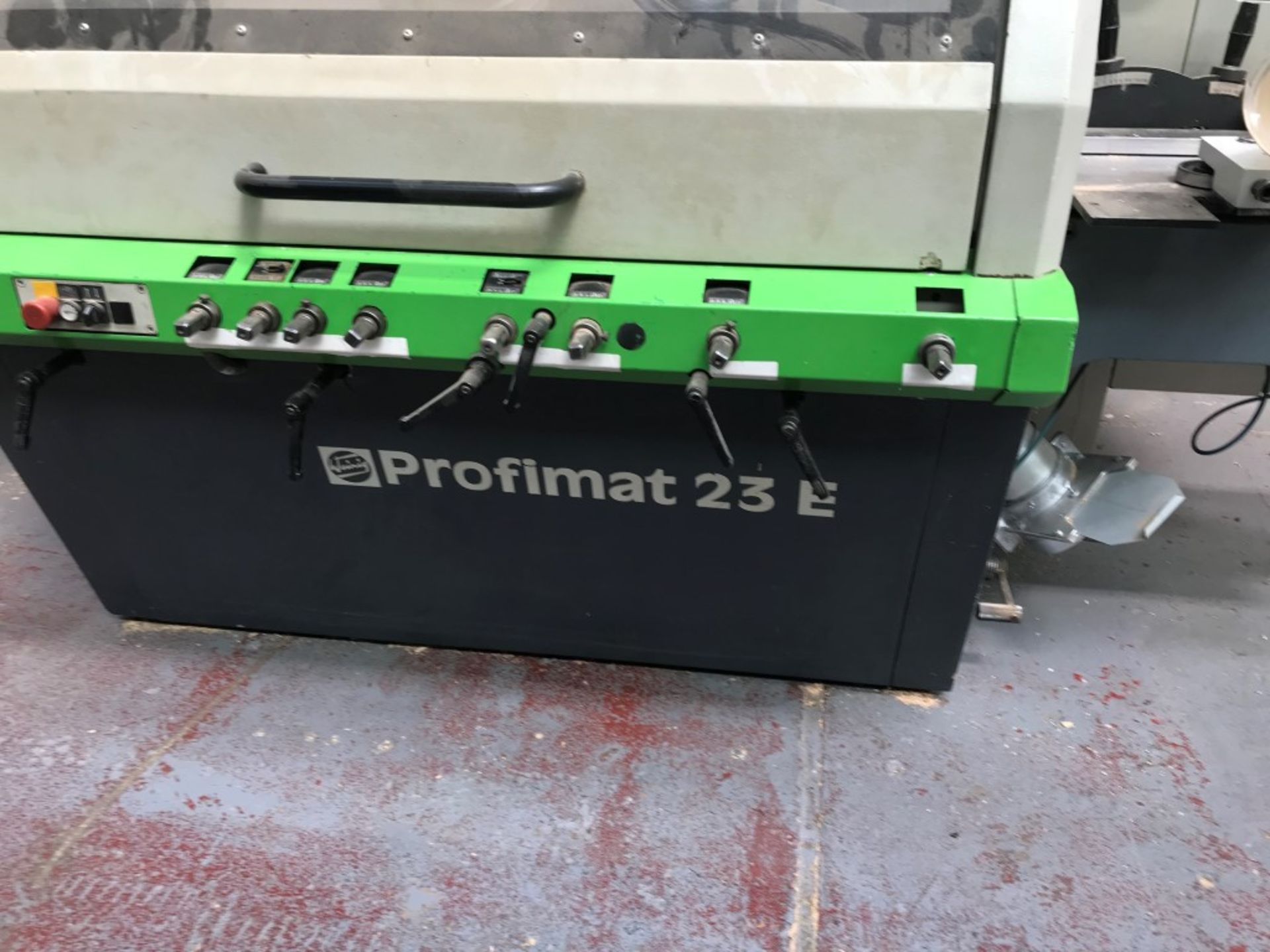 * Weinig Profimat 23E 5 Head Moulder. A 2004(?) Weinig Profimat 23E ...