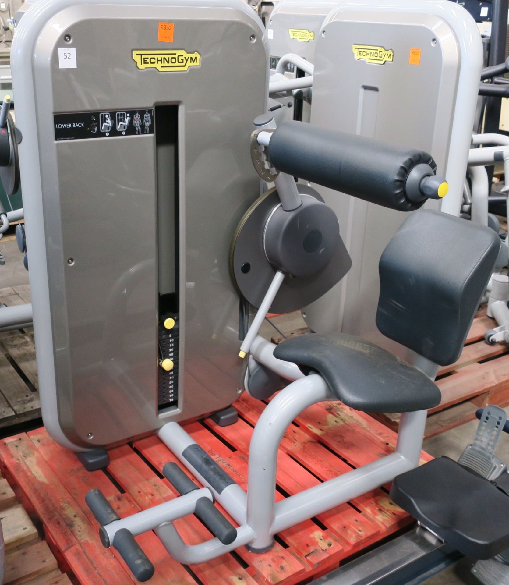 * A Technogym Lower Back Machine. Please note there is a £10 plus VAT ...