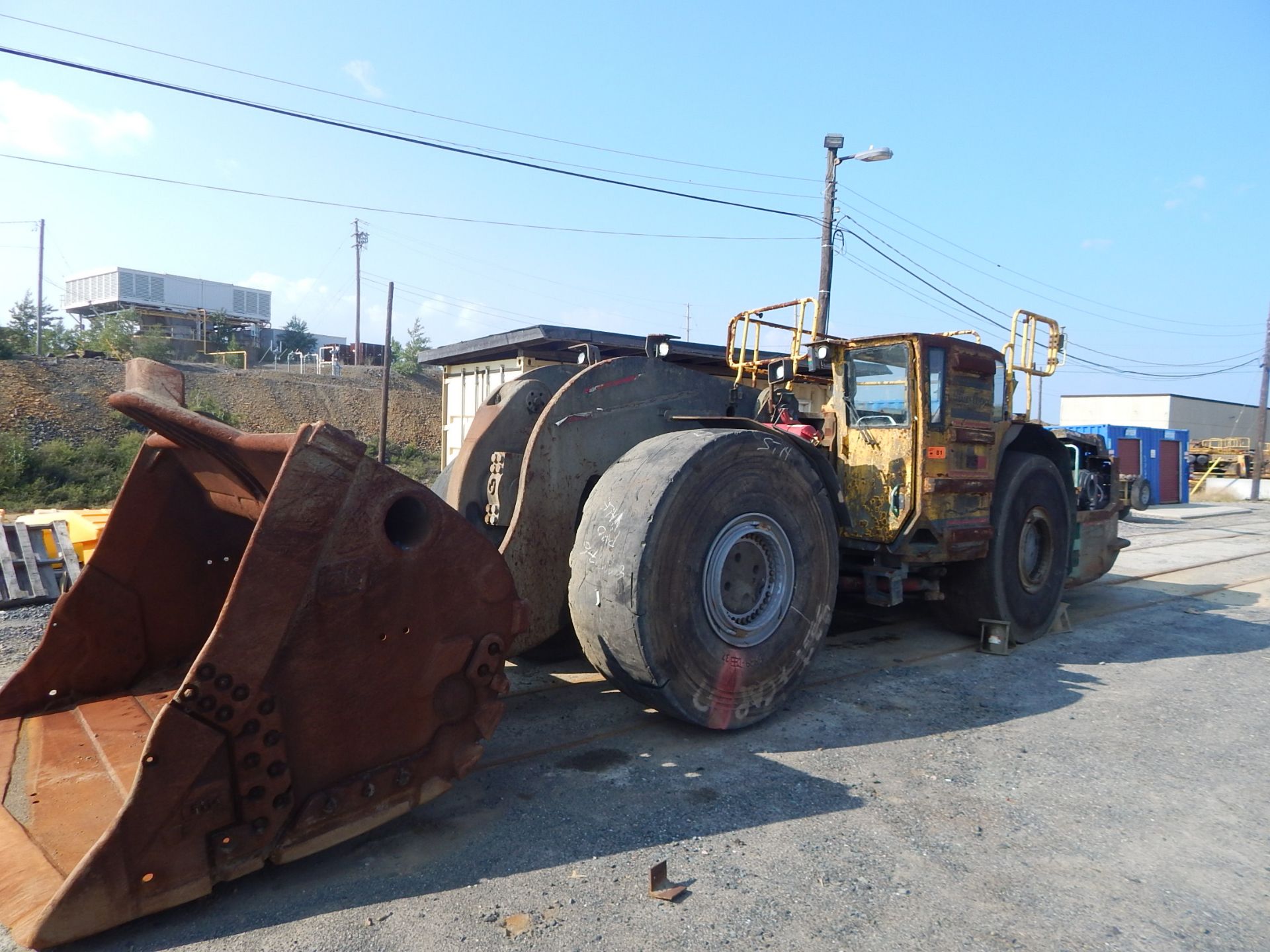 ATLAS COPCO ST14 SCOOP TRAM WITH 3809 HOURS (RECORDED ON METER AT TIME ...