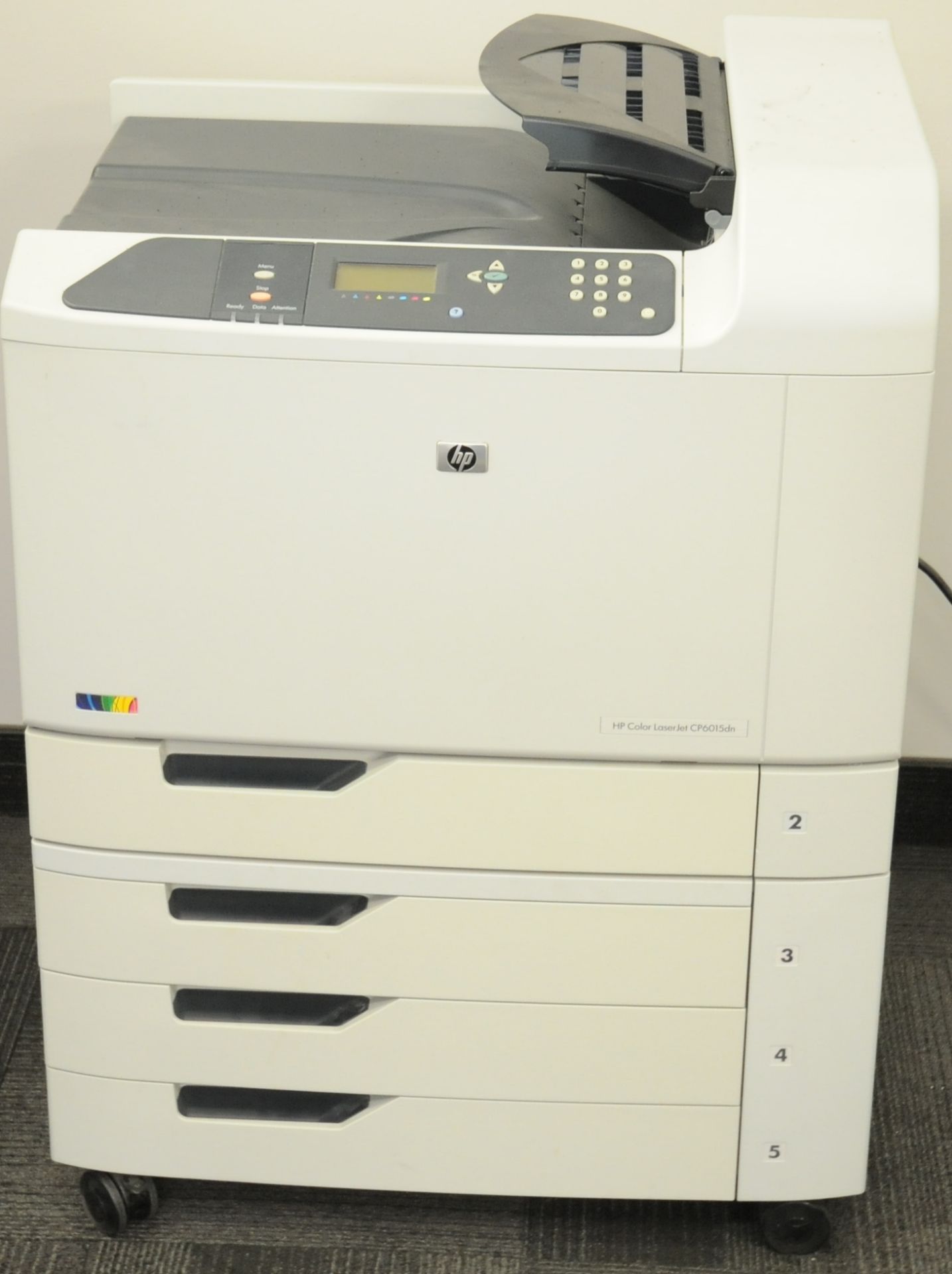 HP (2013) COLOR LASERJET CP6015DN HIGH CAPACITY COLOR LASERJET PRINTER ...