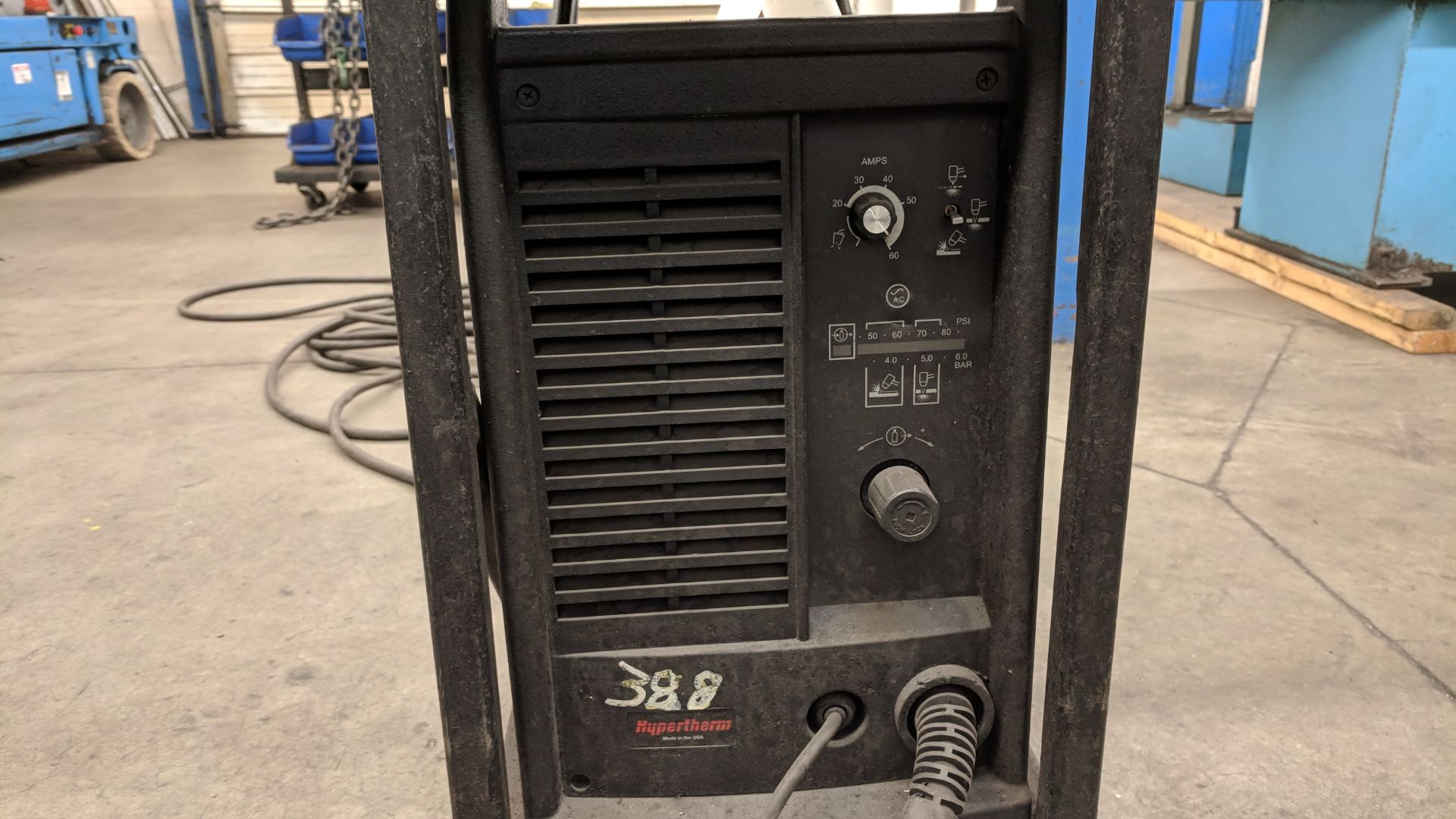 HYPERTHERM POWERMAX 1000 G3 SERIES PORTABLE PLASMA CUTTER WITH CABLES ...