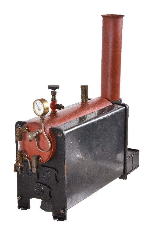 A Stuart Turner No.501 Babcock steam boiler, with fittings including ...