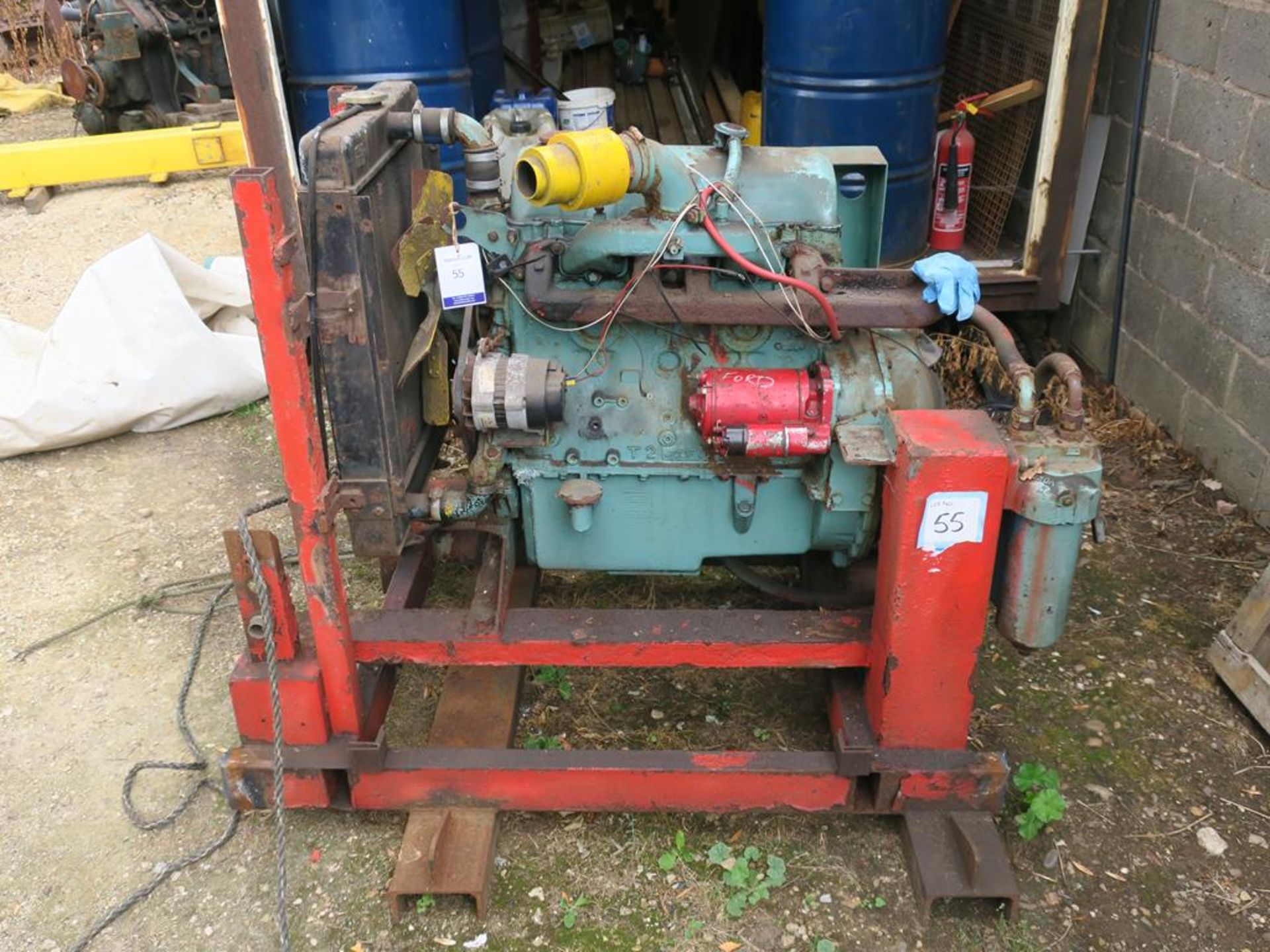 * Ford 4D Diesel Marine Engine