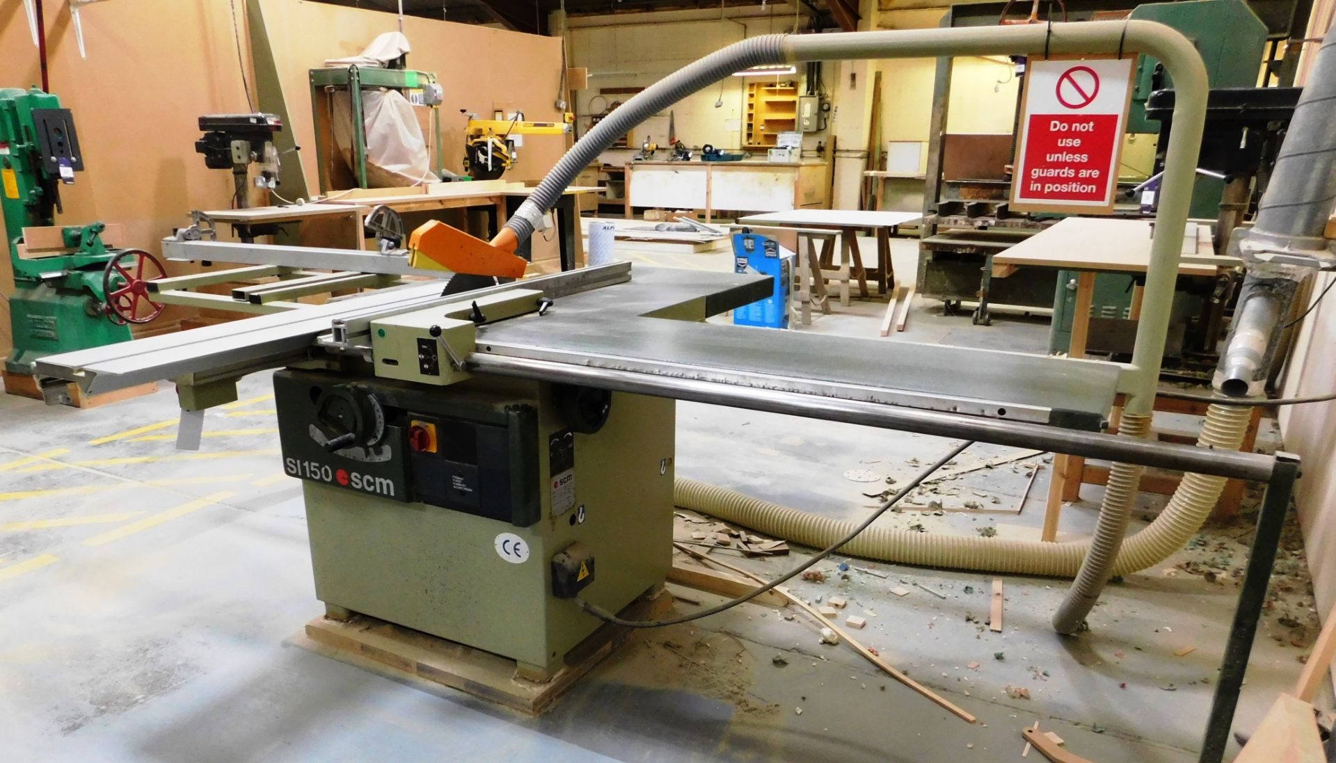 SCM SI 150 panel saw, Ref 02-15-22, Year 1999