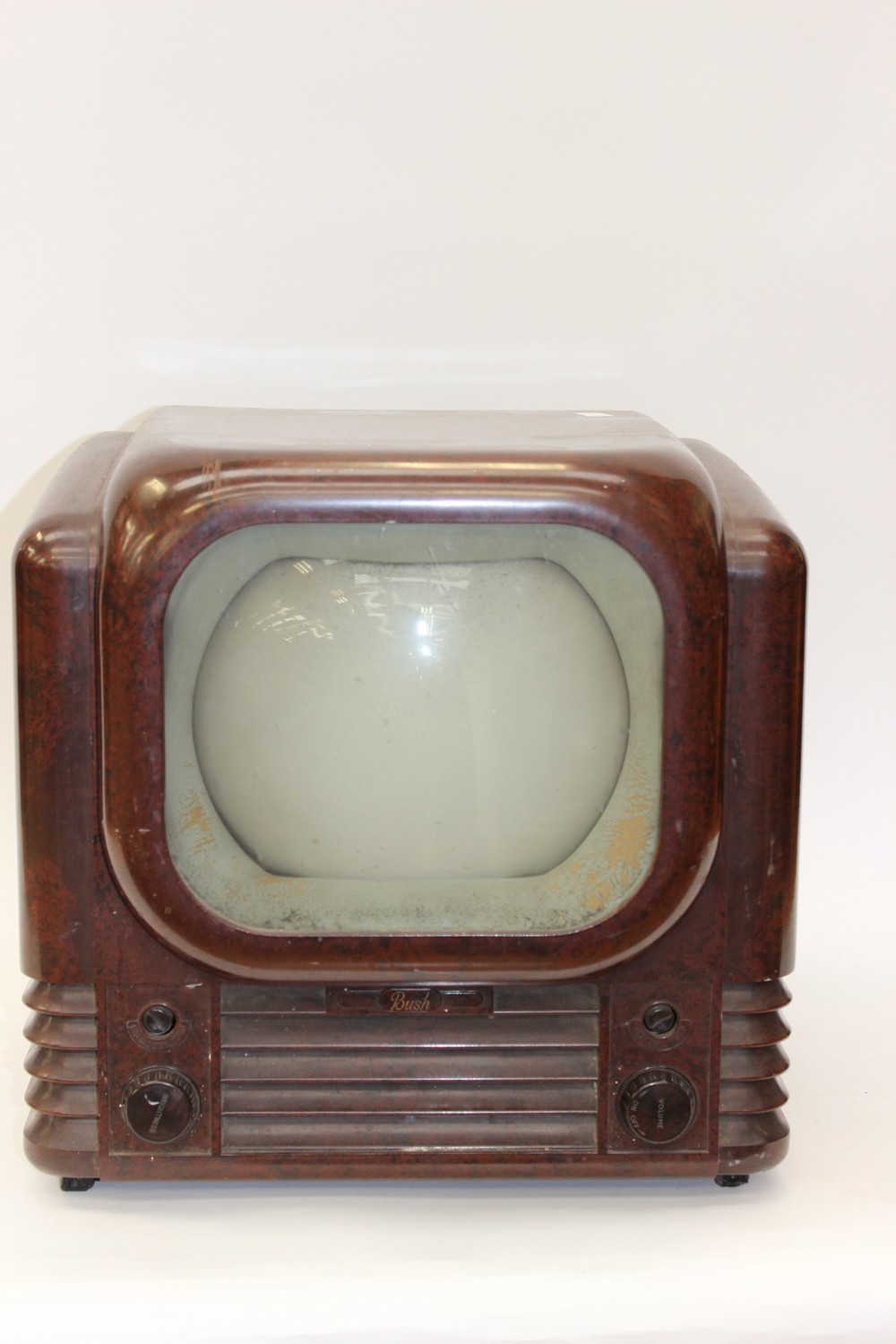 An Art Deco bakelite Bush TV, Bush Radio Television Receiver TV22 ...