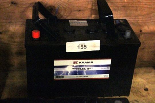 1 x Kramp power 12V battery 90A 480A - New but stored (B30)