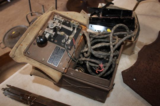 A War time portable Morse Code light
