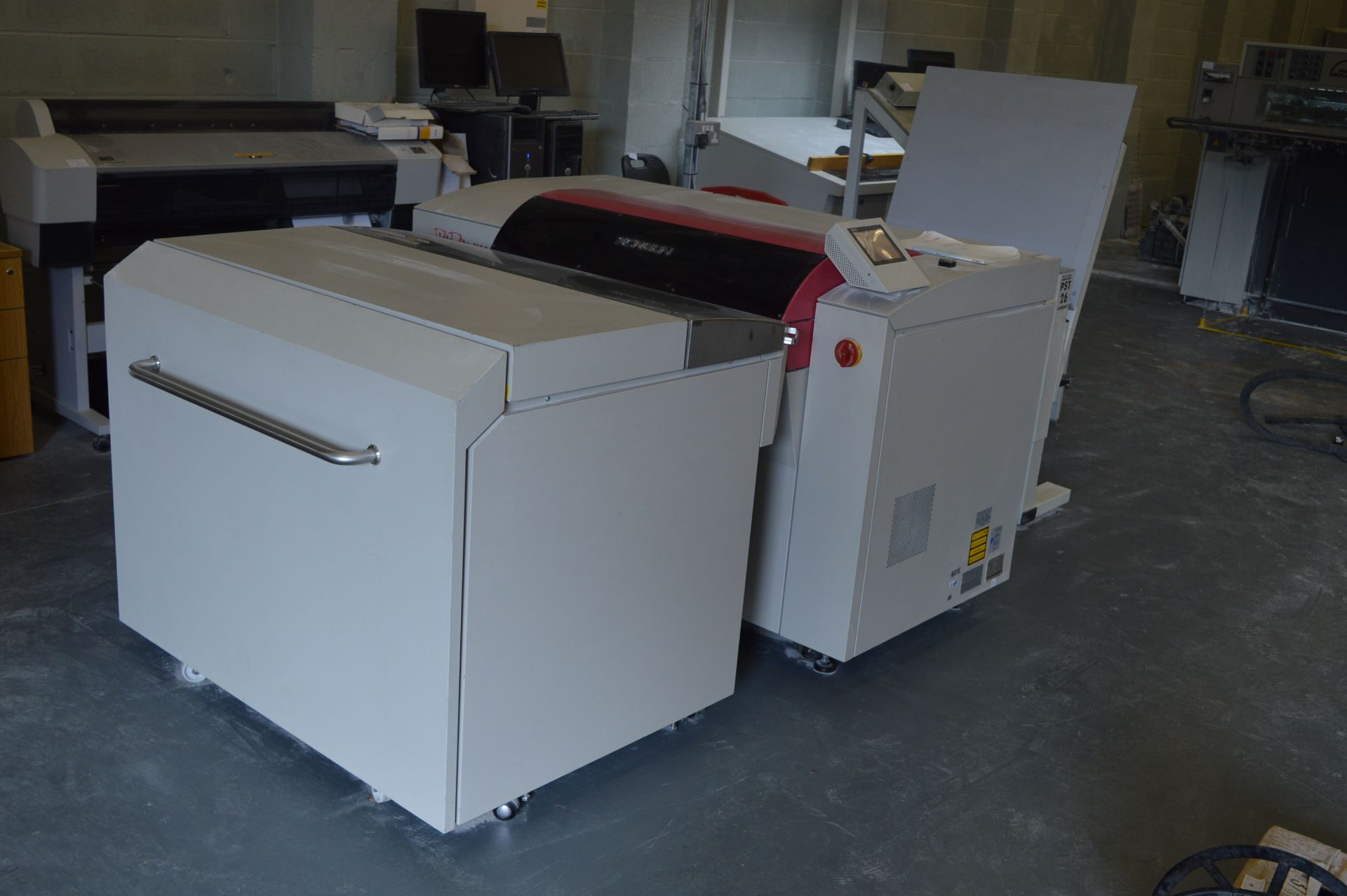 *Screen Platerite 4100 Thermal Plate Recorder with 50 Plate Autoloader ...