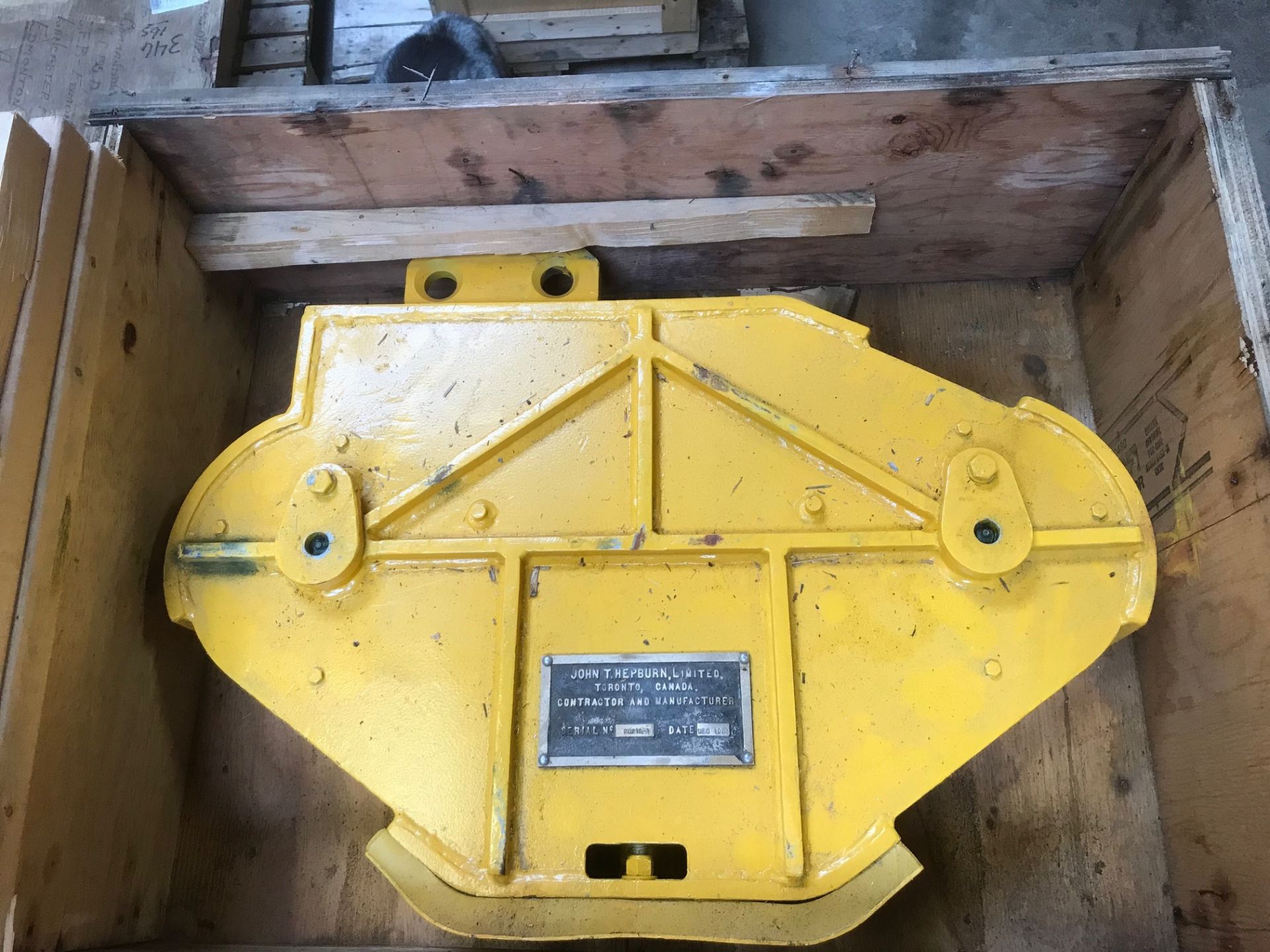 Flounder plate with repacked bearings