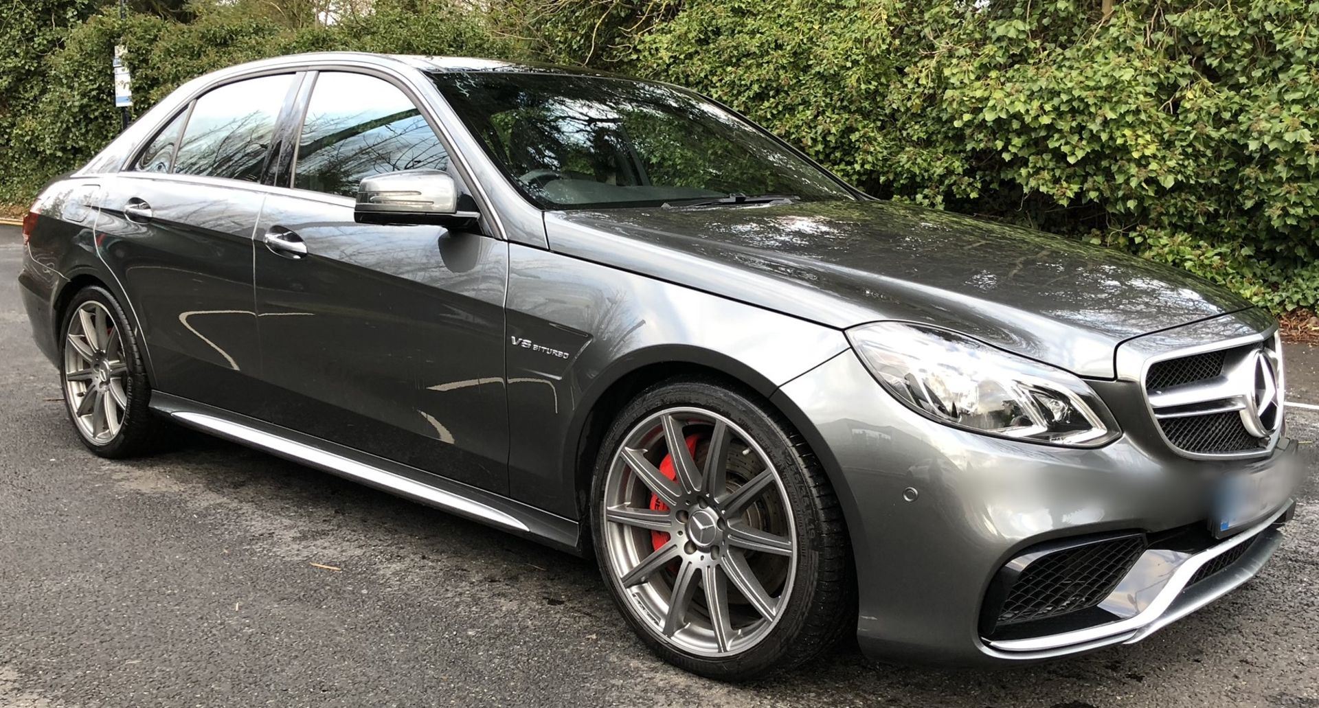 Mercedes AMG E63s 4 Door Saloon, Designio Grey, S Model with Factory ...