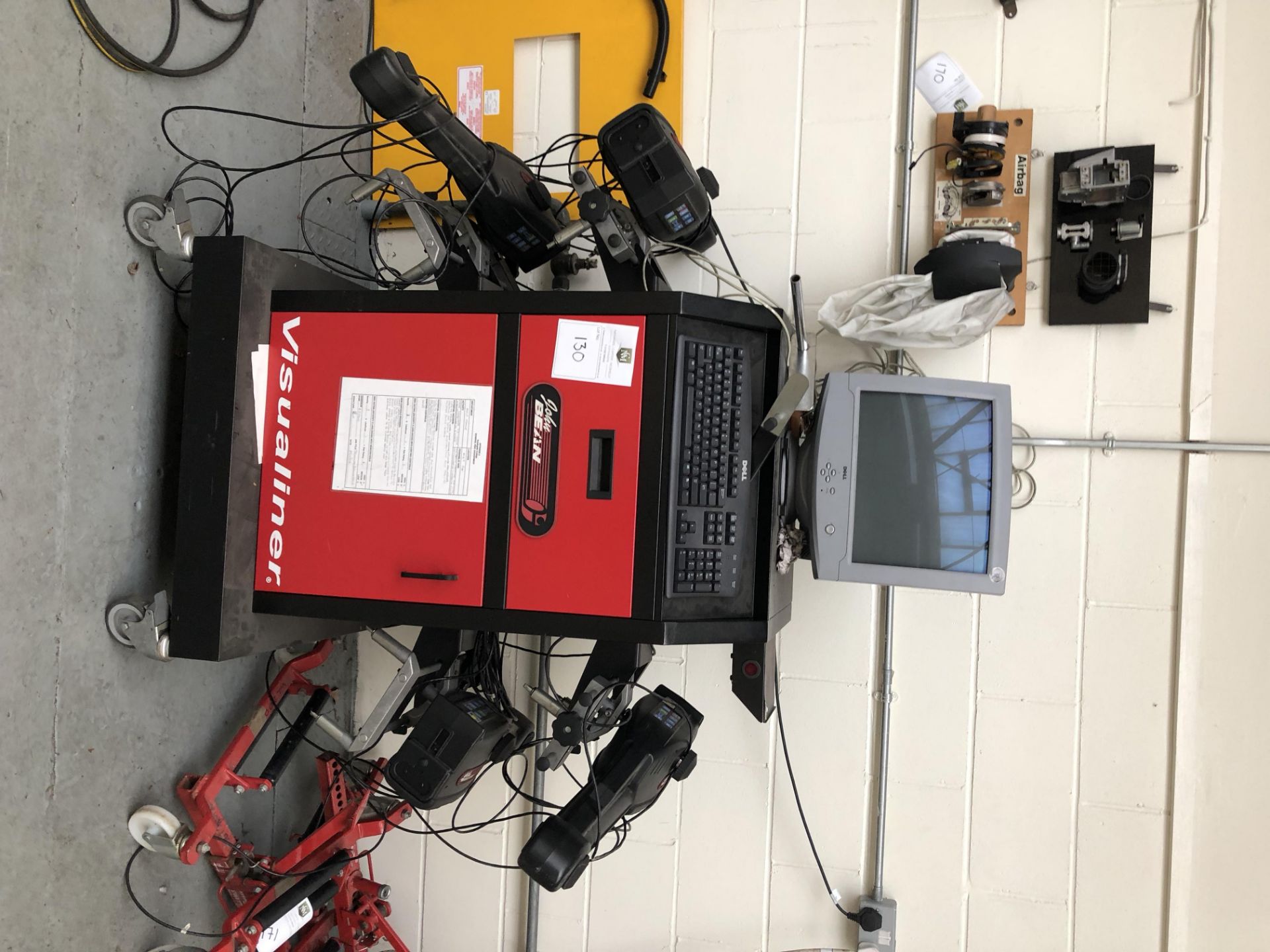 John Bean Visualiner Steering Aligner Alignment machine Appraisal: Used ...