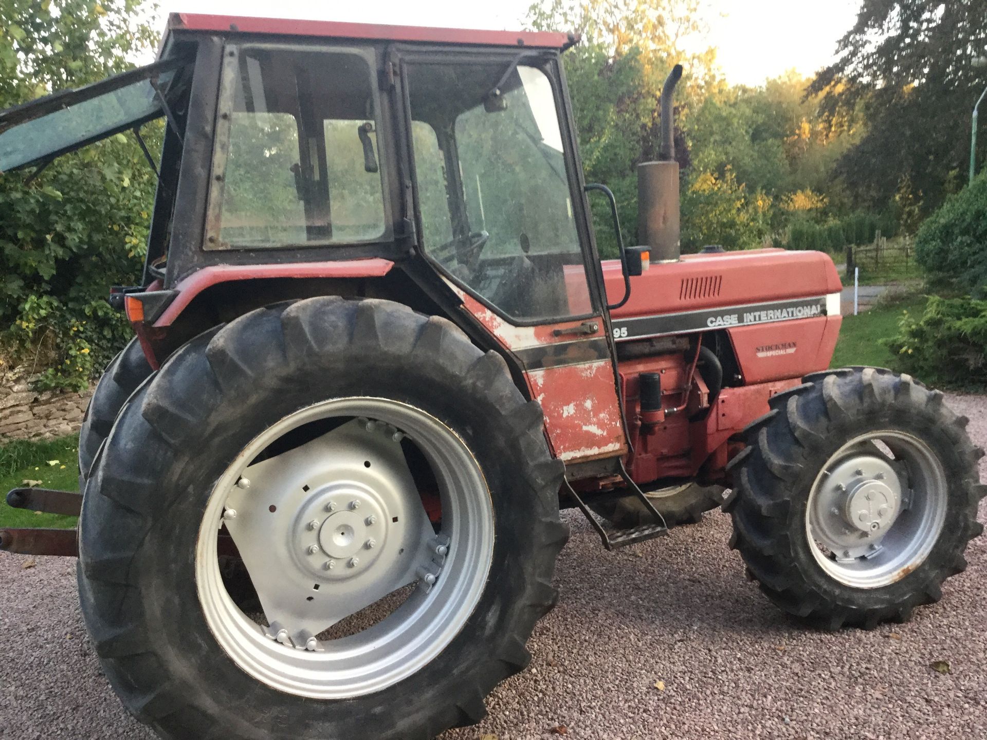 Case International 895 Stockman Special 4wd Tractor, No Hours On Clock ...