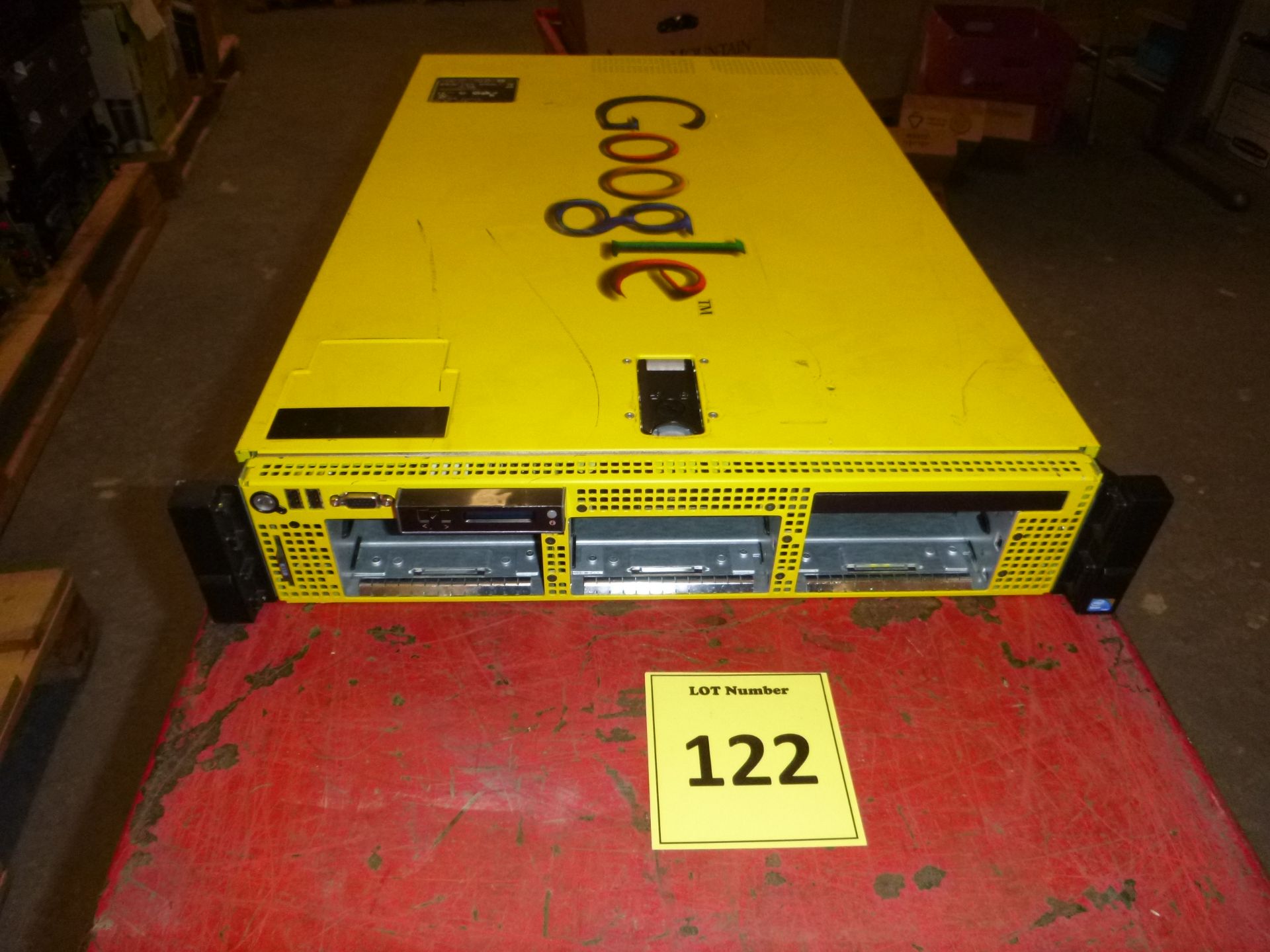 GOOGLE ENTERPISE 2U RACKMOUNT FILE SERVER (DELL MODEL EO2S) 2 X QUAD ...