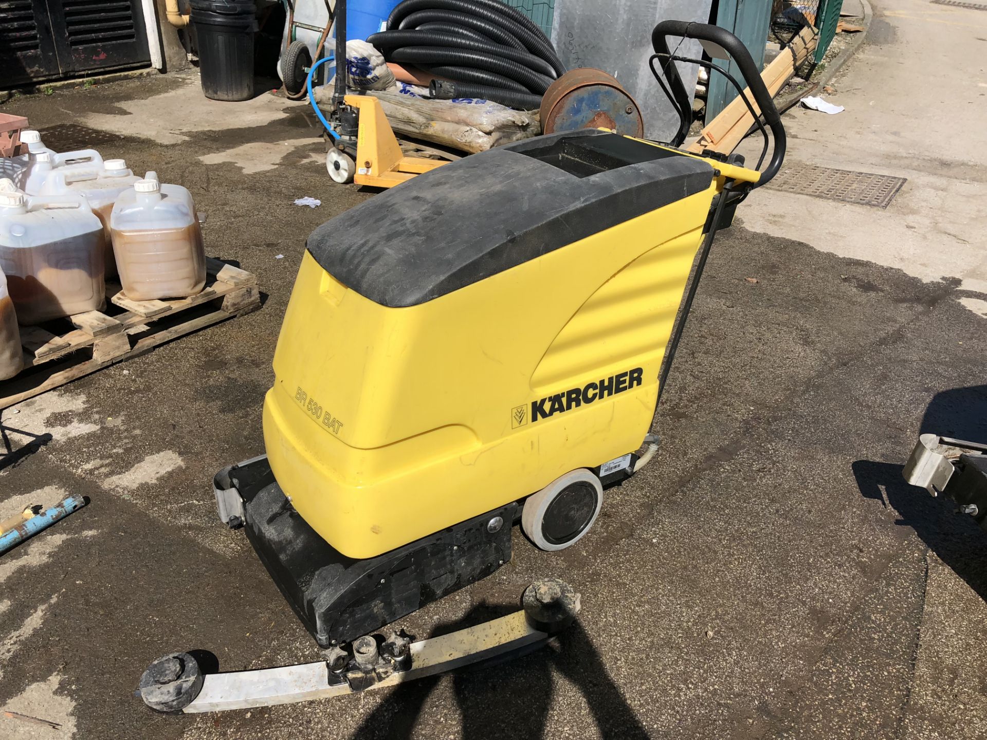 Karcher BR530BAT Scrubber/Dryer, serial number 035708