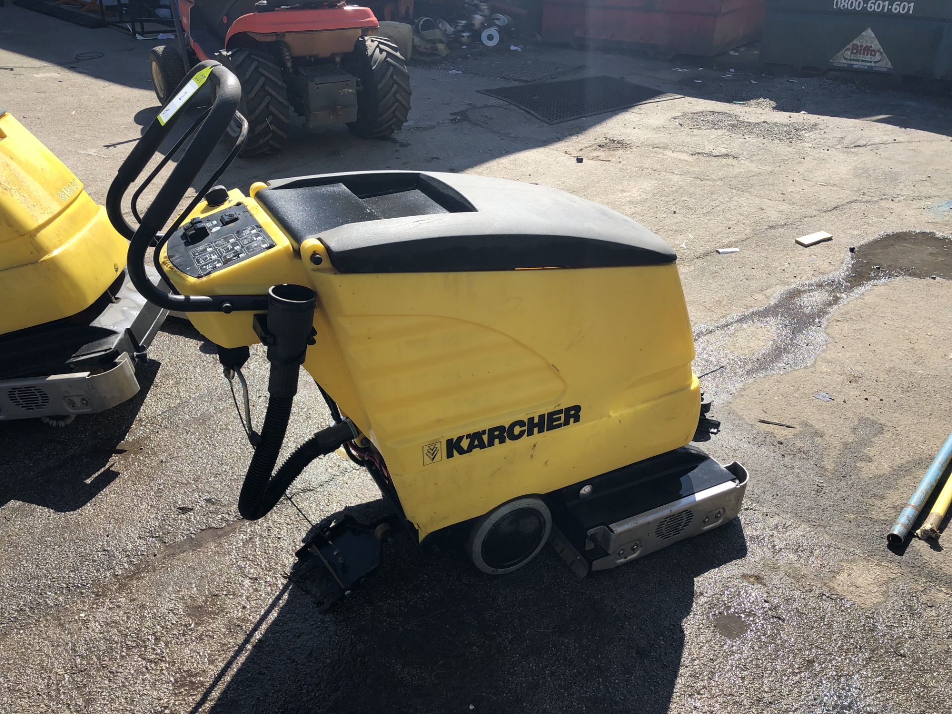Karcher BR530BAT Scrubber/Dryer, serial number 035708