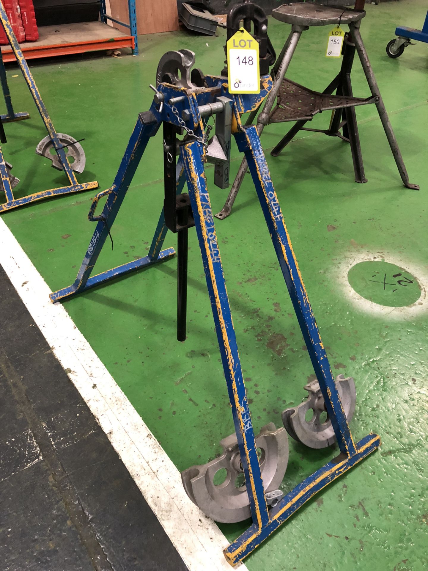Hilmor manual Pipe Bender and Vice, with 3 formers (located in Bay 3)