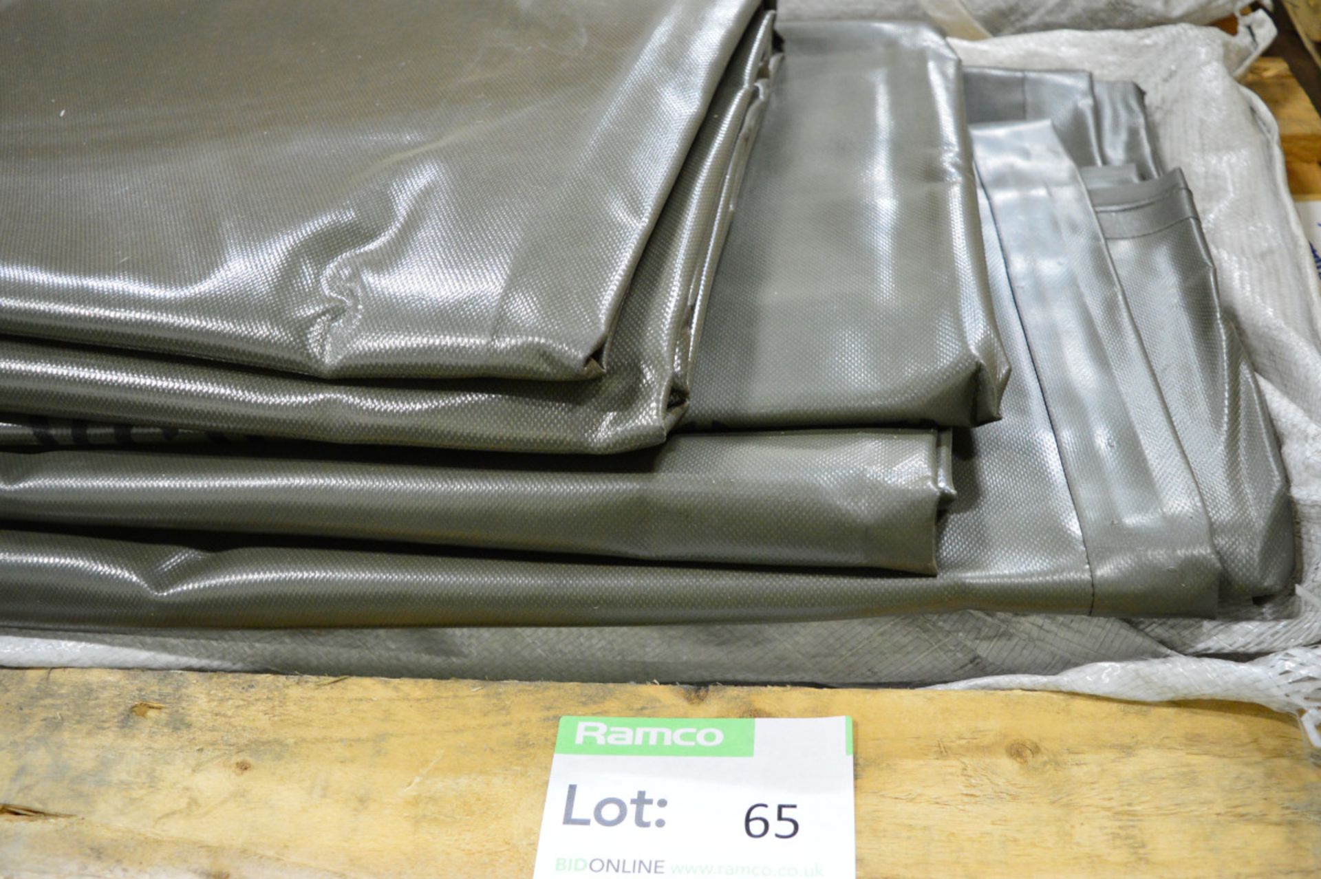 6x Tarpaulin 3.3m x 3.0m NSN 8340-99-137-5856