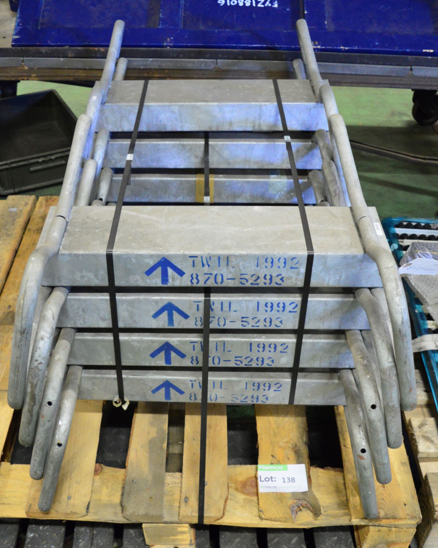 8x Galv Steel Frames