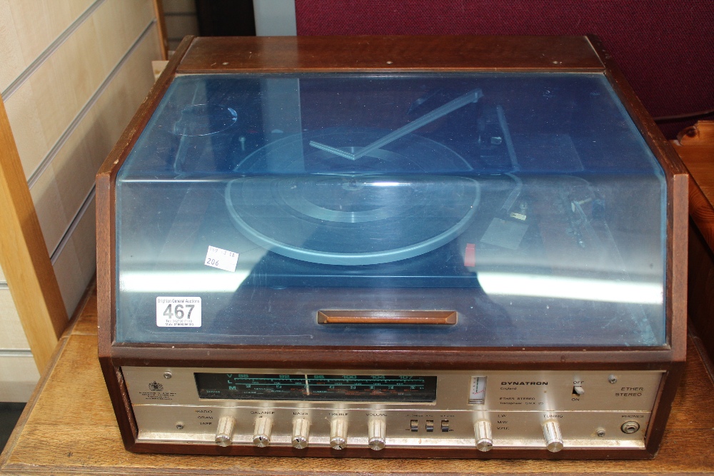DYNATRON HIFI WITH GARRARD TURNTABLE & SPEAKERS