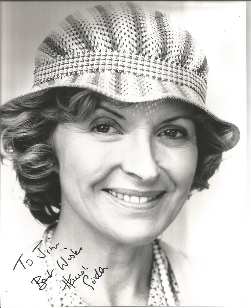 Hannah Gordon signed 10x8 b/w photo. Dedicated. Scottish actress. Good ...