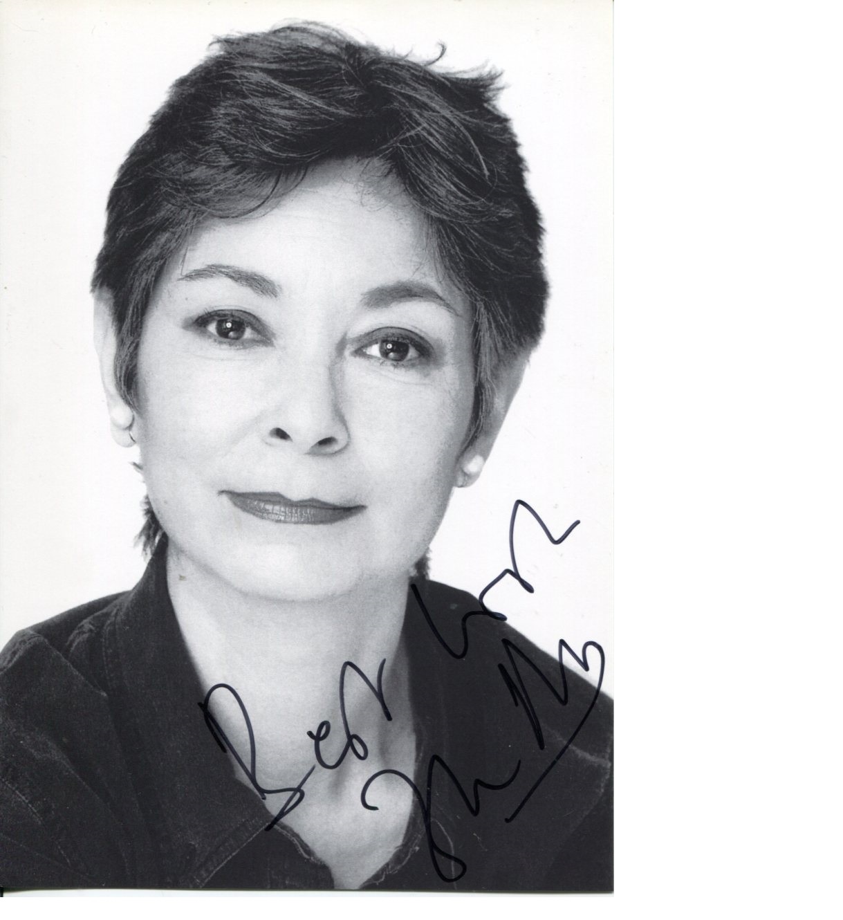 SPACE 1999. 8.5x6 inch photo signed by Space 1999 actress Zienia Merton ...