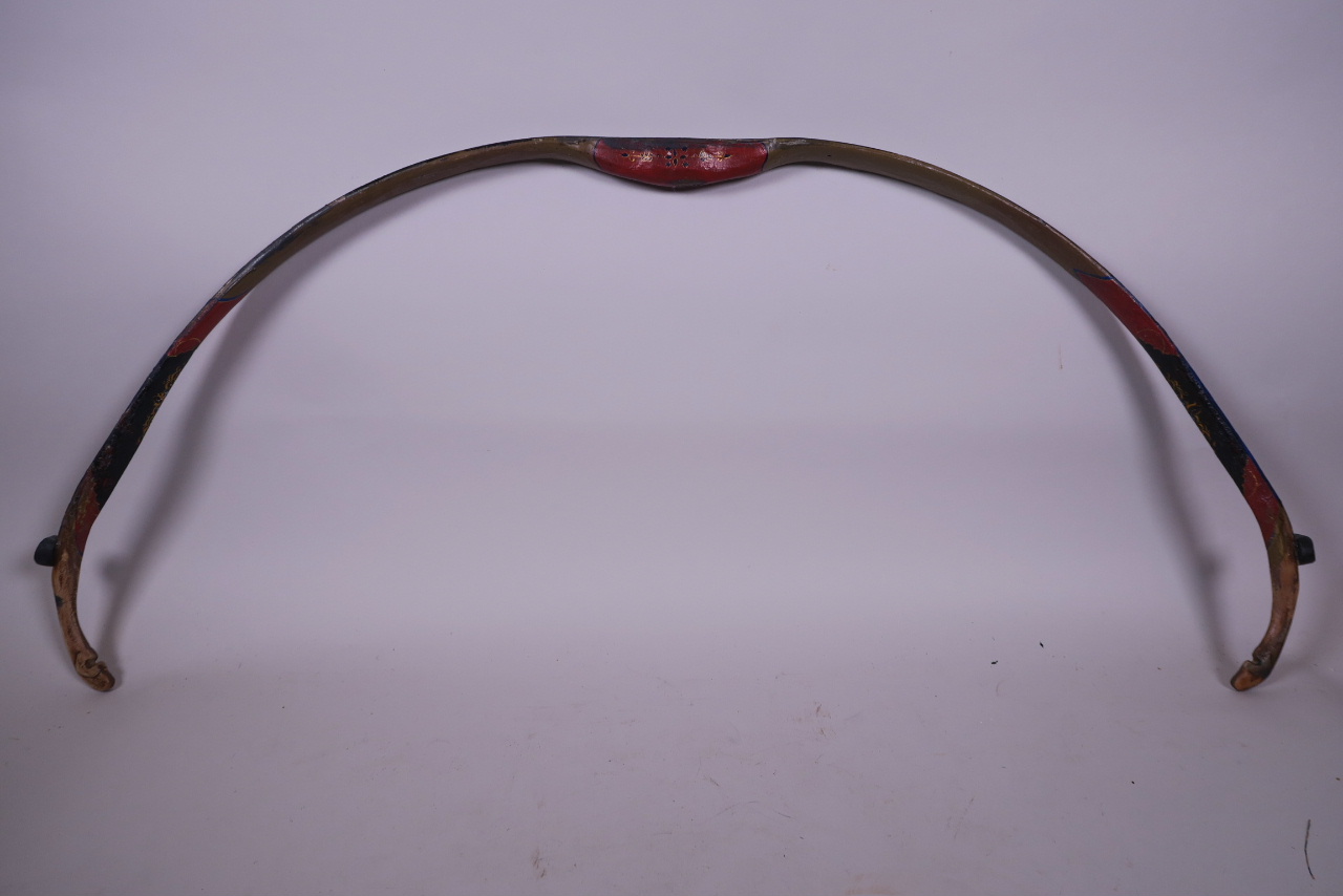 A decorative Middle Eastern archer's bow, after the antique, 3½" long