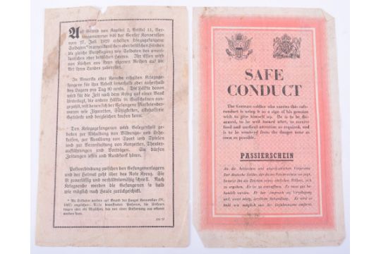 11x WW2 Aerial Propaganda Leaflets, mostly examples produced in German ...