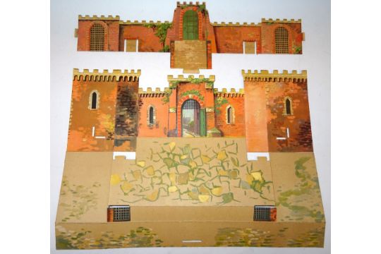 Britains set 1394, VERY RARE Model Fort with Garrison of Soldiers ...