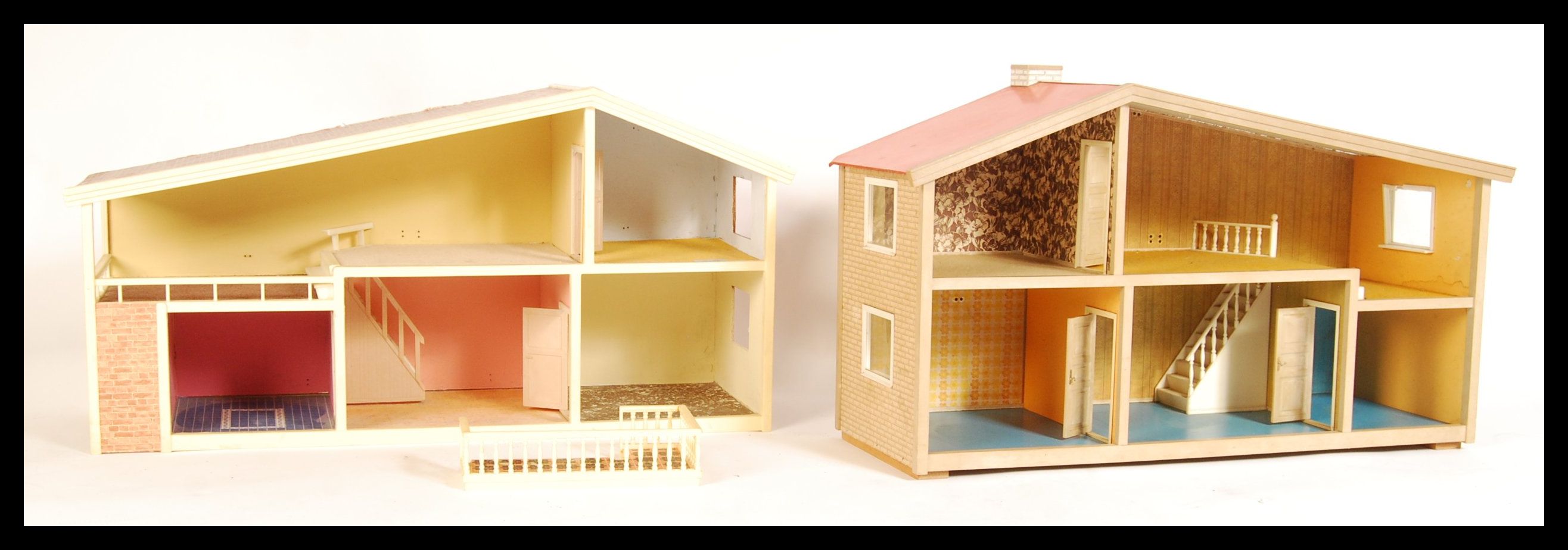 Two original vintage Swedish designed Lundby Gothenburg open faced ...