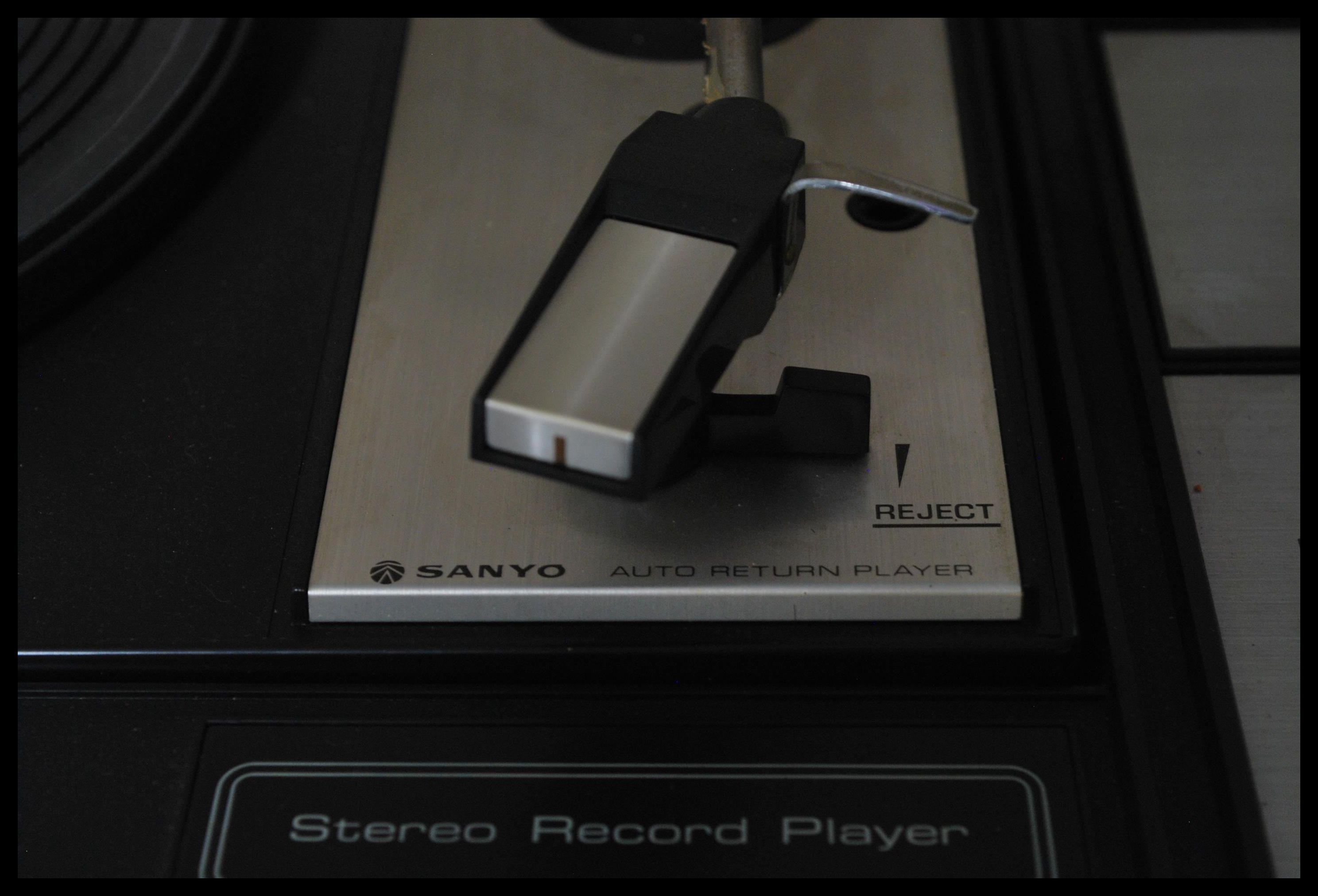 A retro 20th Century Sanyo Stereo Music System Model GXT 4520 KL ...